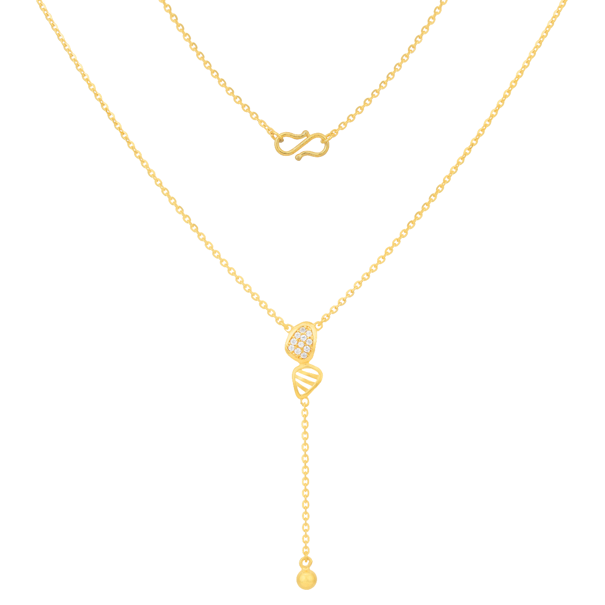 Buy Contemporary Fashionista Gold Necklaces |GRT Jewellers