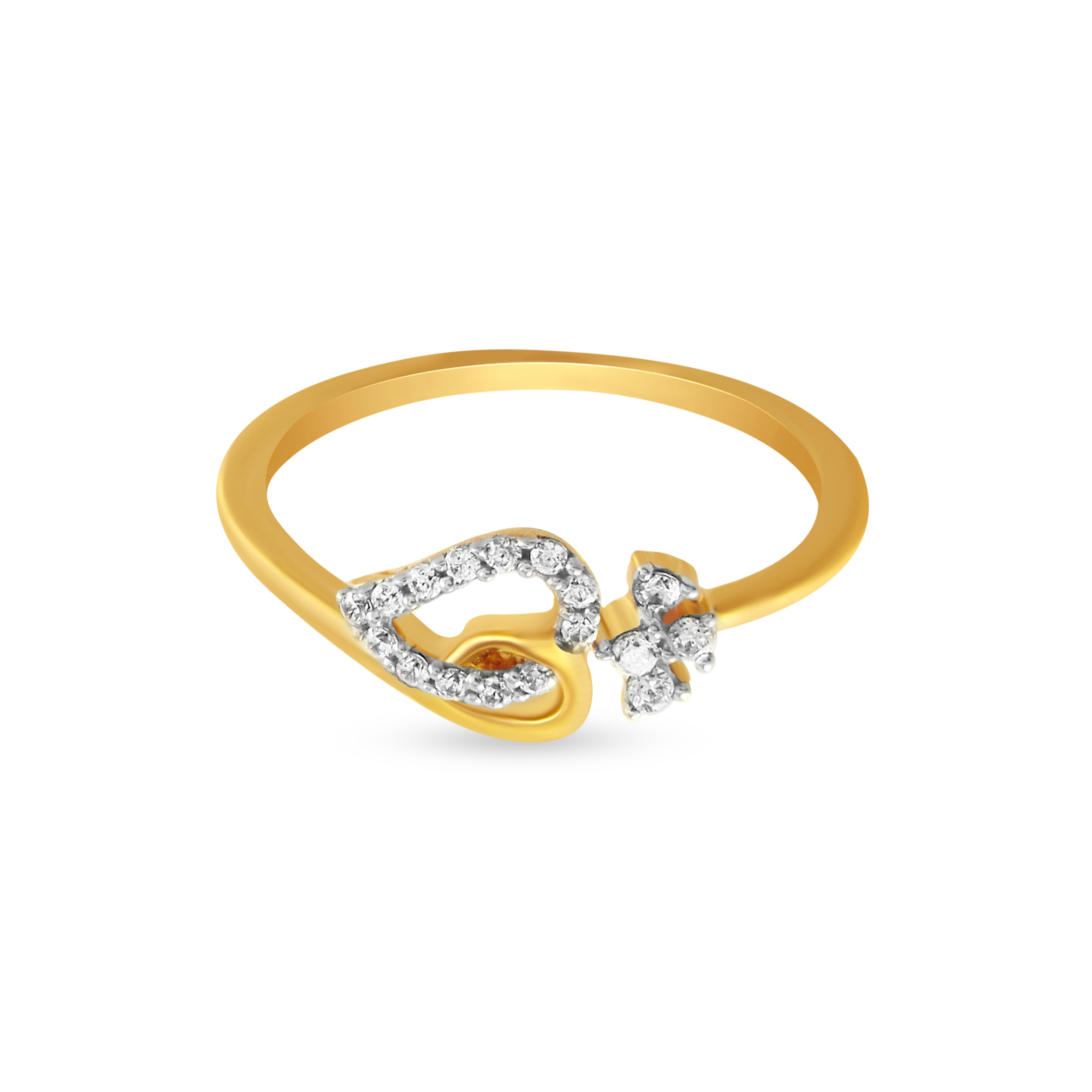 Buy Glimmering Fancy Heart Diamond Ring |GRT Jewellers