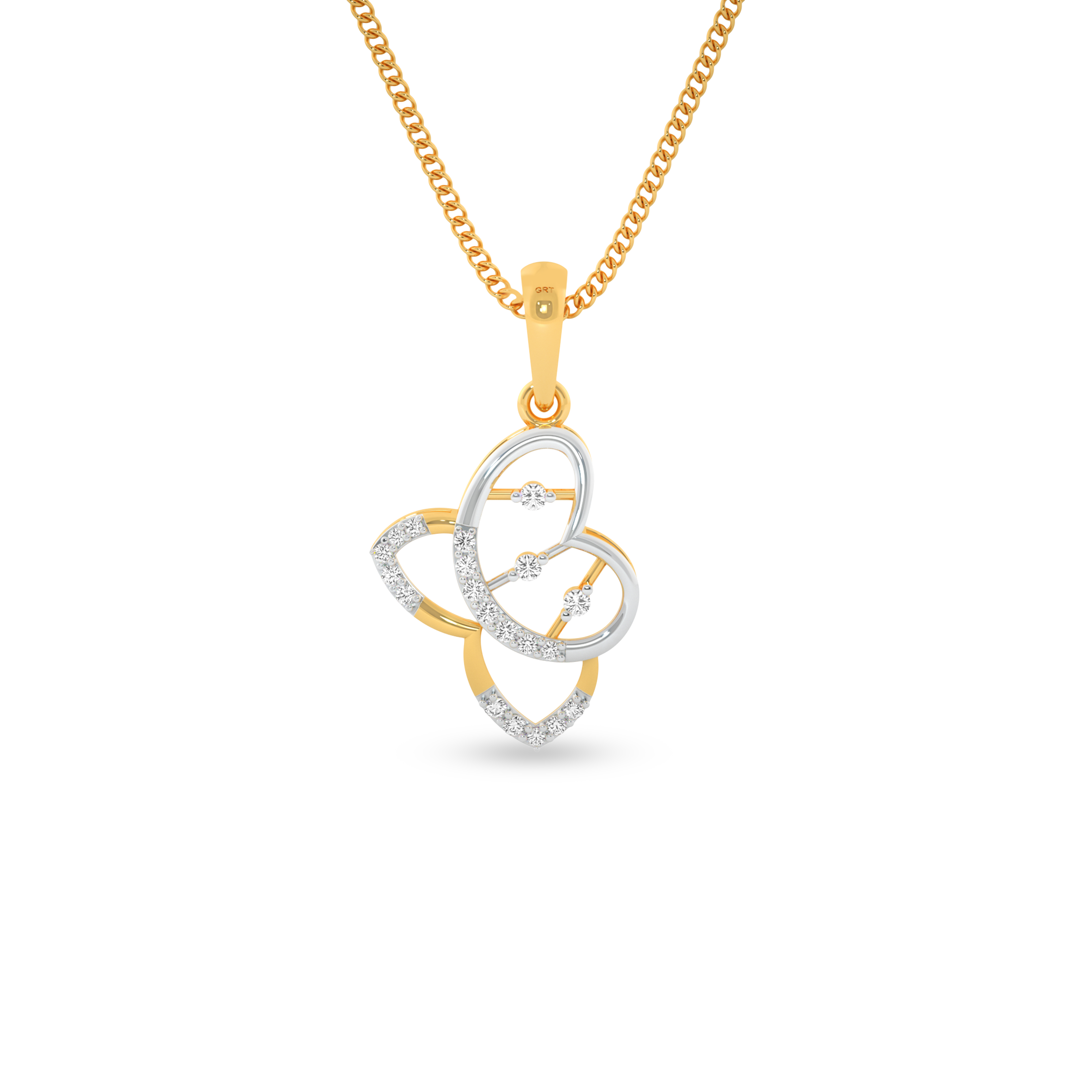 Simple Sleek Diamond Pendant