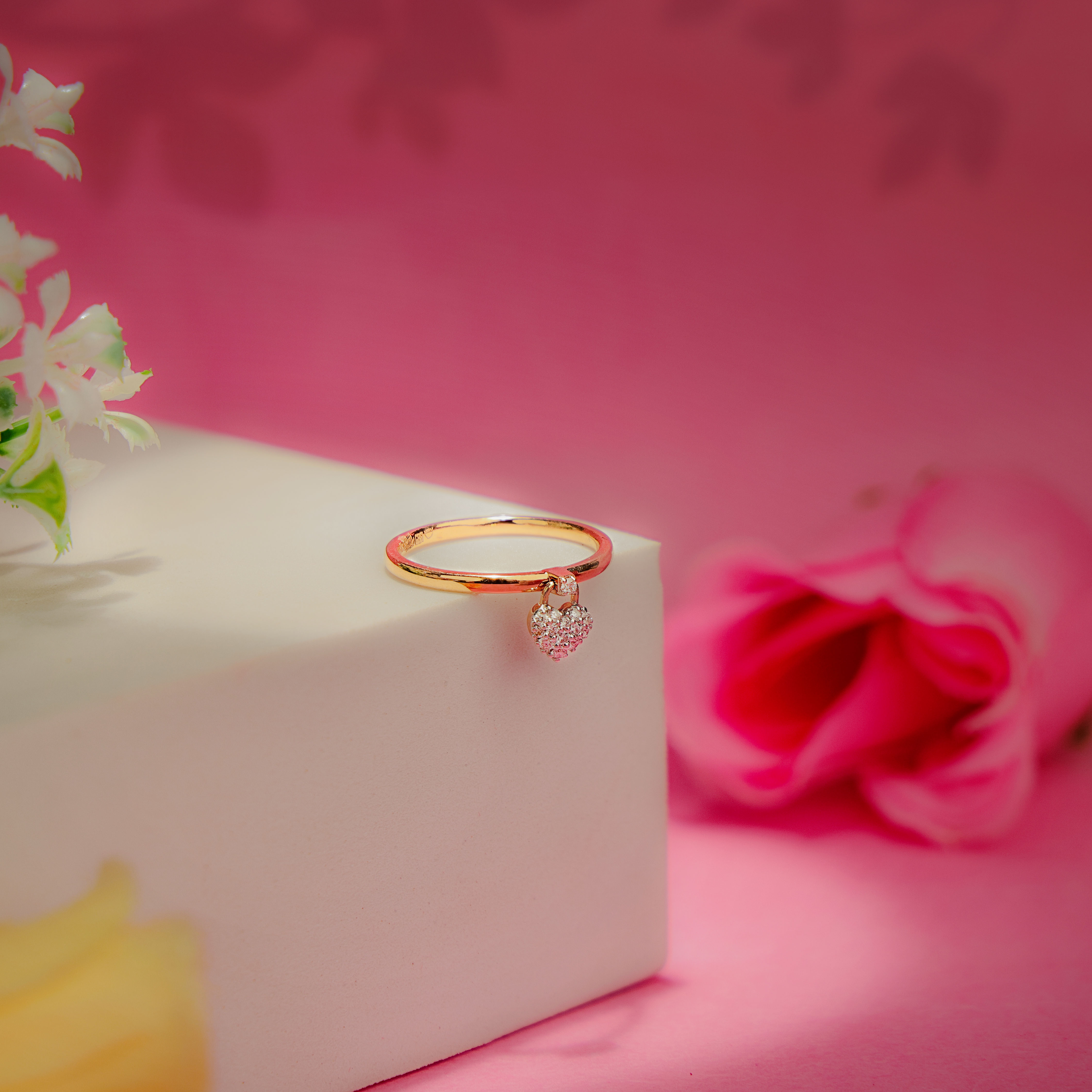 Buy Enchanted Heart Diamond Ring |GRT Jewellers