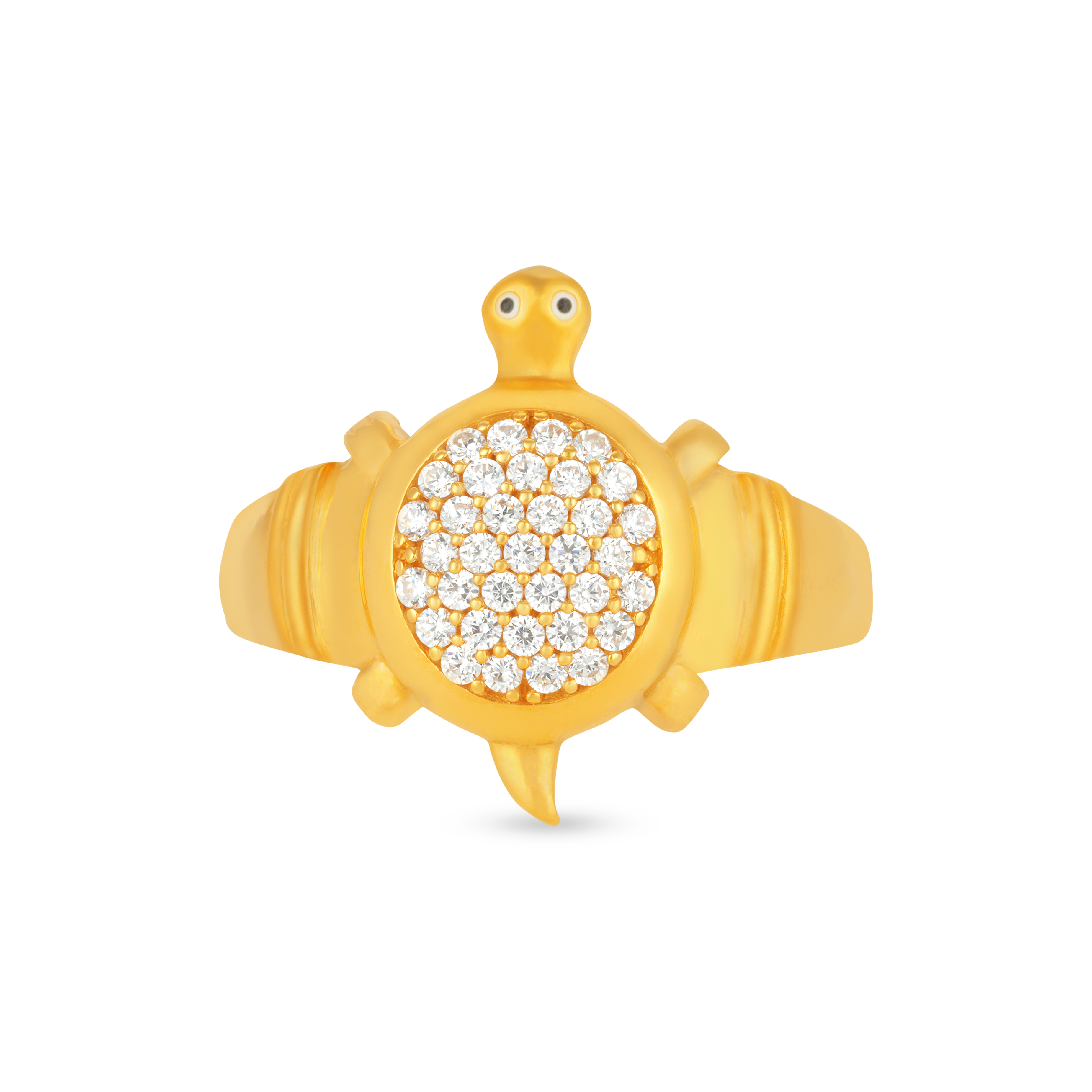 Colossal Turtle Gold Rings