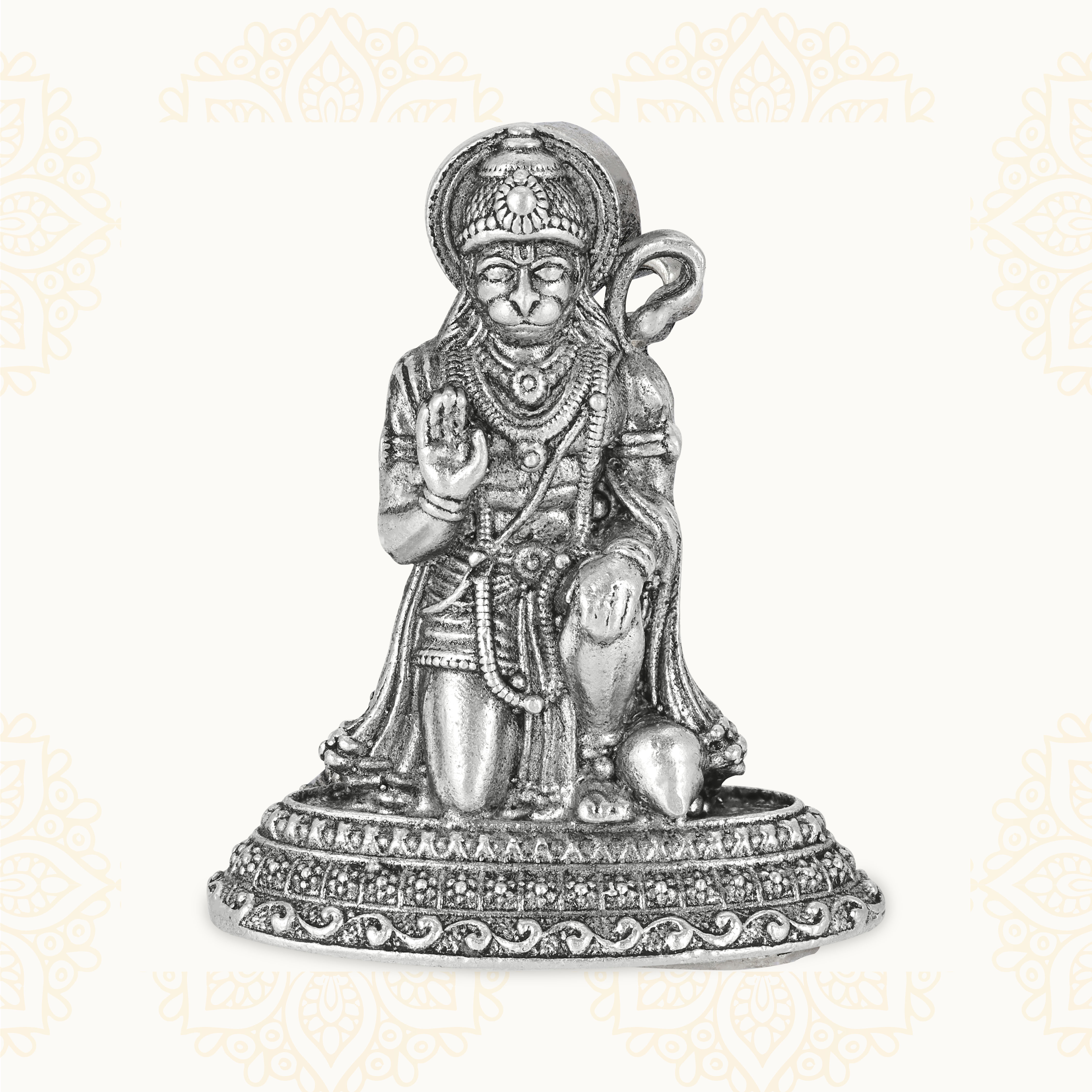 Lord Hanuman Silver Idol | 92.5 Silver Divine Idols at GRT Jewels