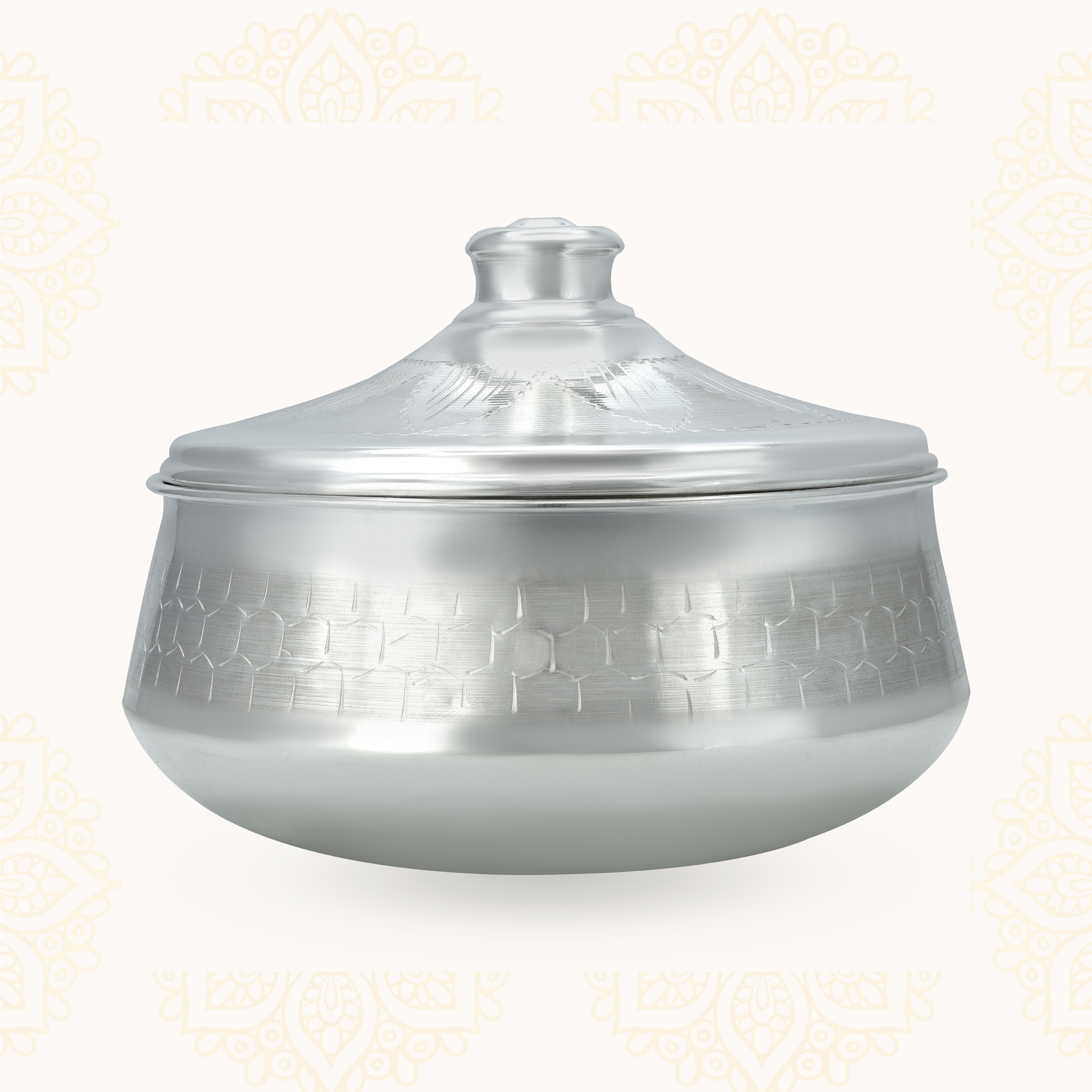 Buy Engraved Silver Dinner Set |GRT Jewellers