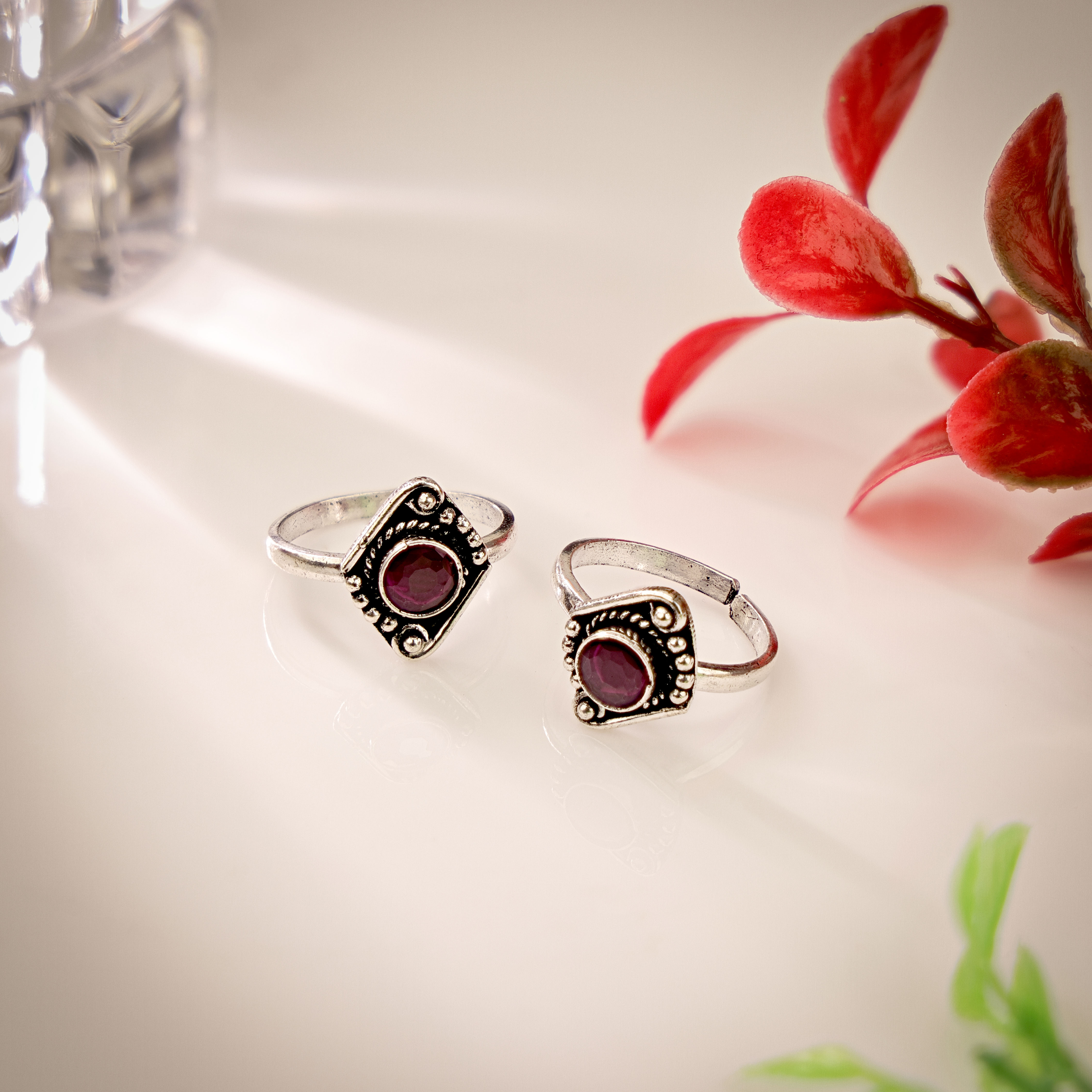 Buy Antique Toe Silver Ring |GRT Jewellers