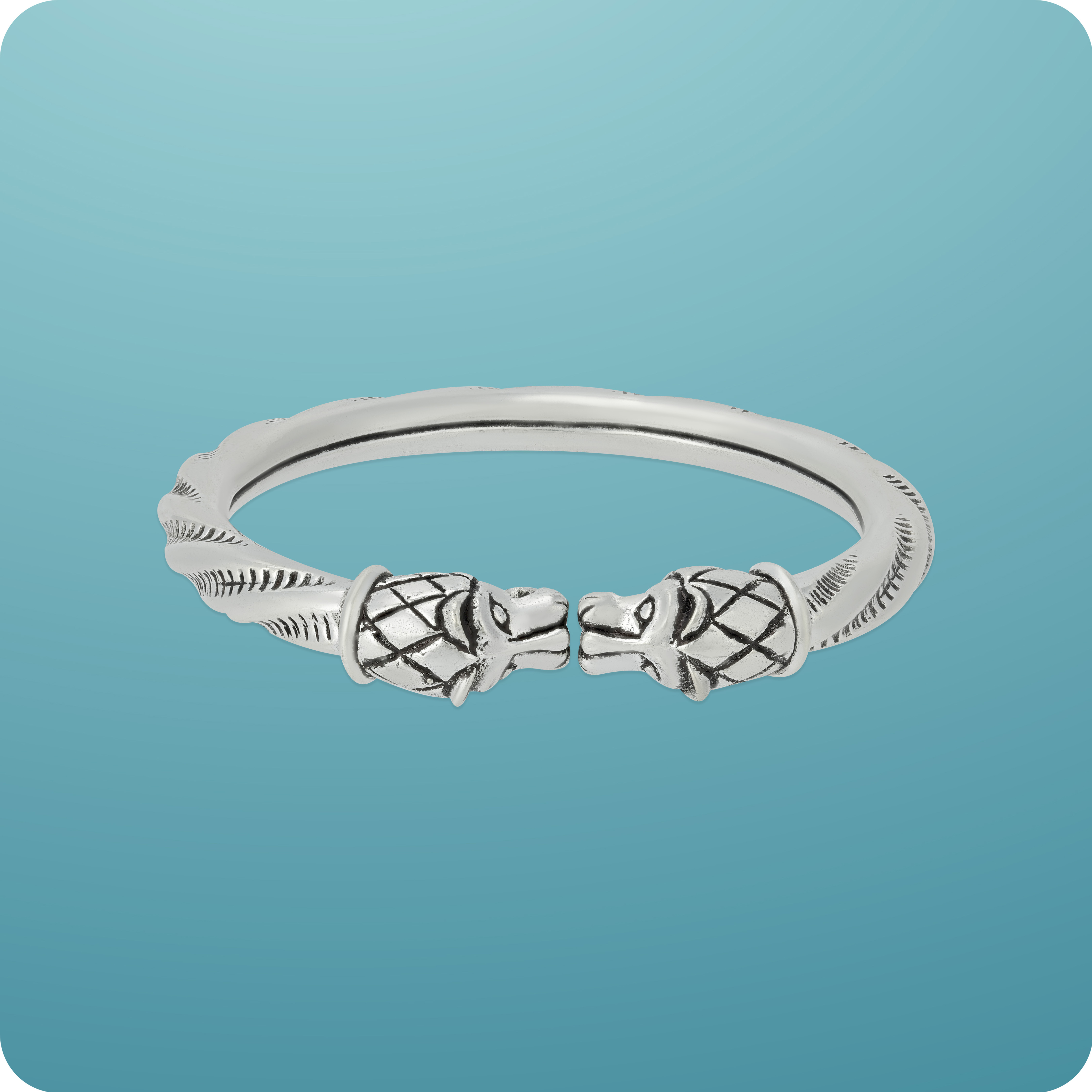 Buy Royal Lion Face Cuff Bracelets | GRT Jewellers