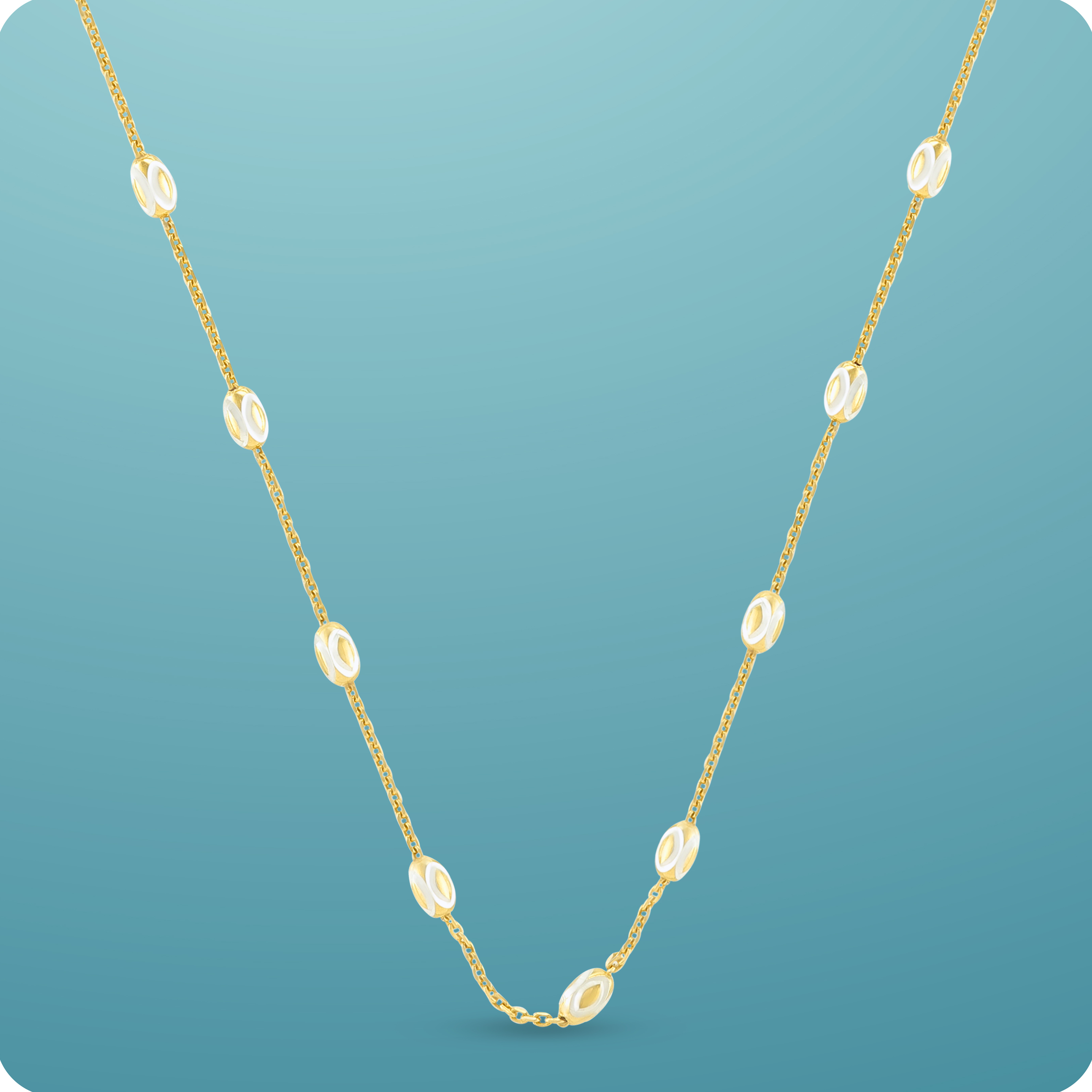 Shop Amiable Beaded Silver Chain | GRT Online Store