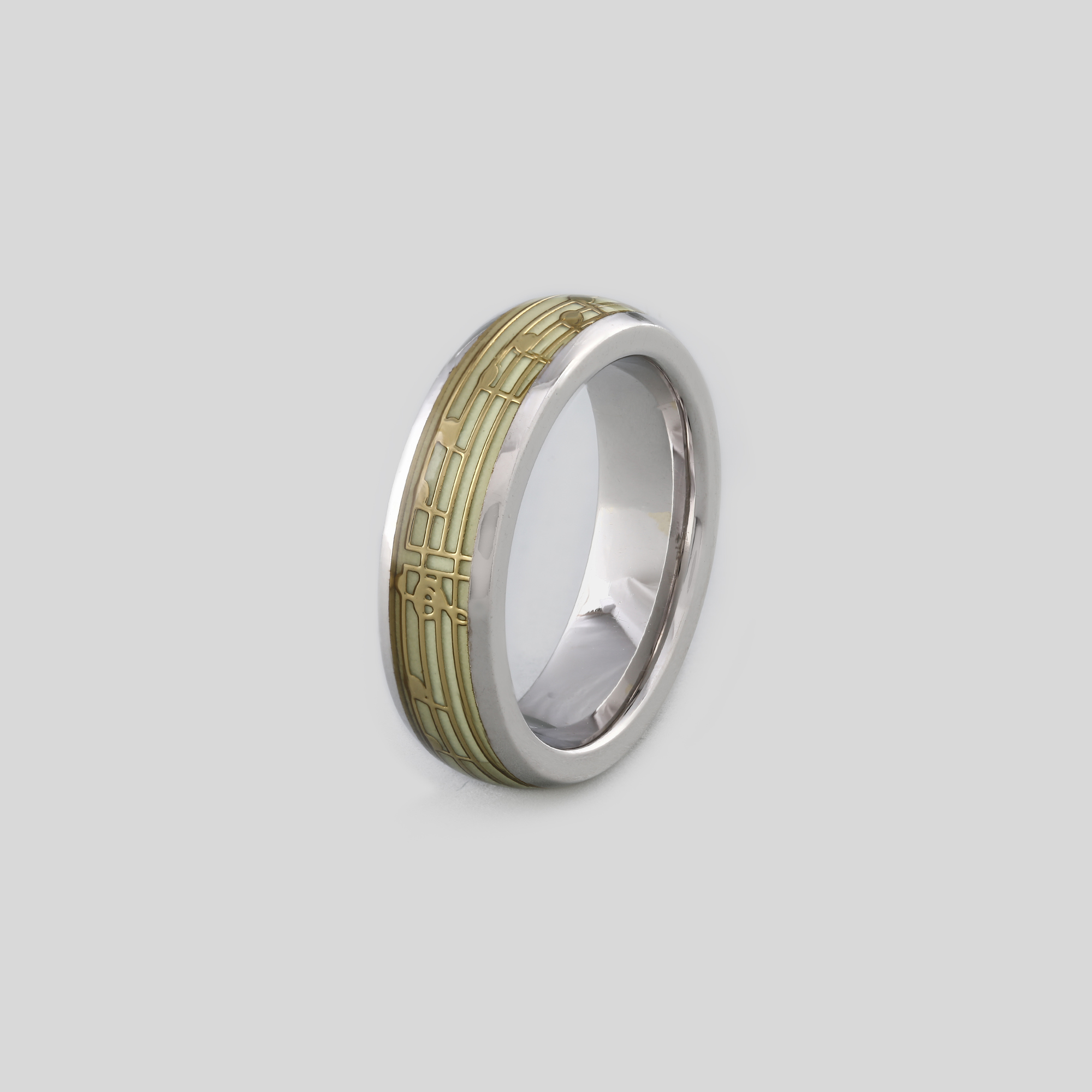 Buy Melody Silver Band Ring | GRT Jewellers