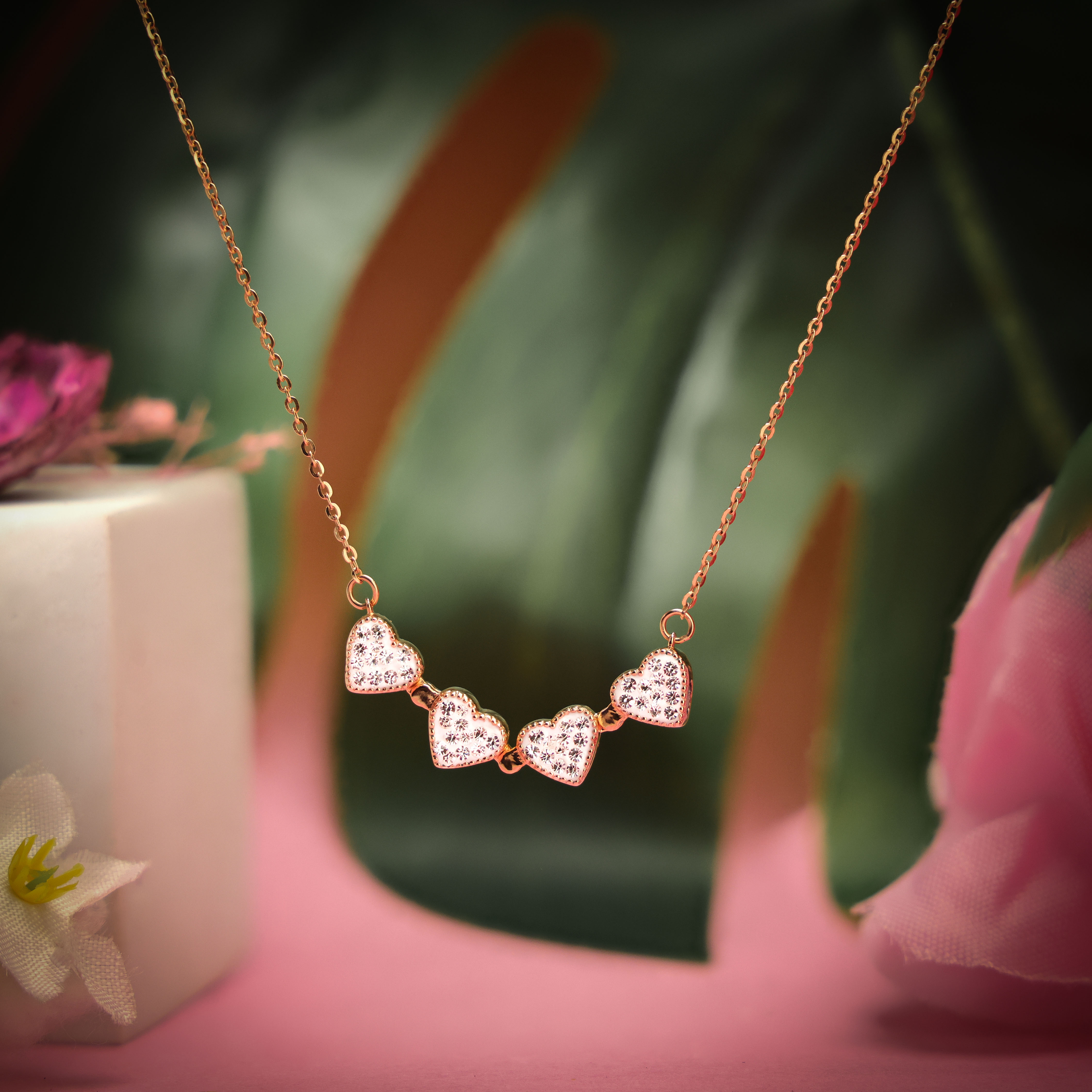 Buy Valentines Day Gifts Dual Style Magnetic Romantic Silver Necklaces ...
