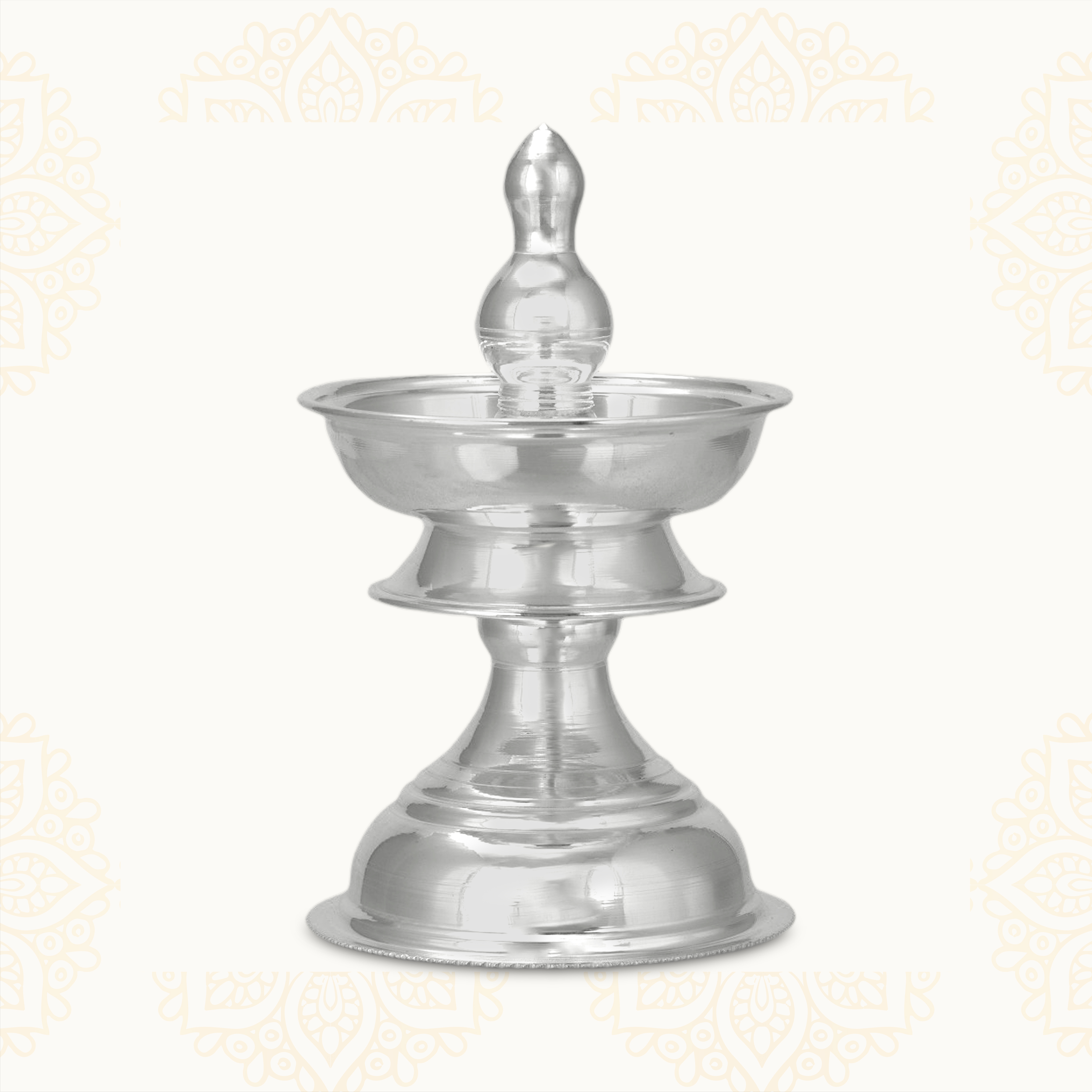 Buy Traditional Pooja Silver Vilakku |GRT Jewellers