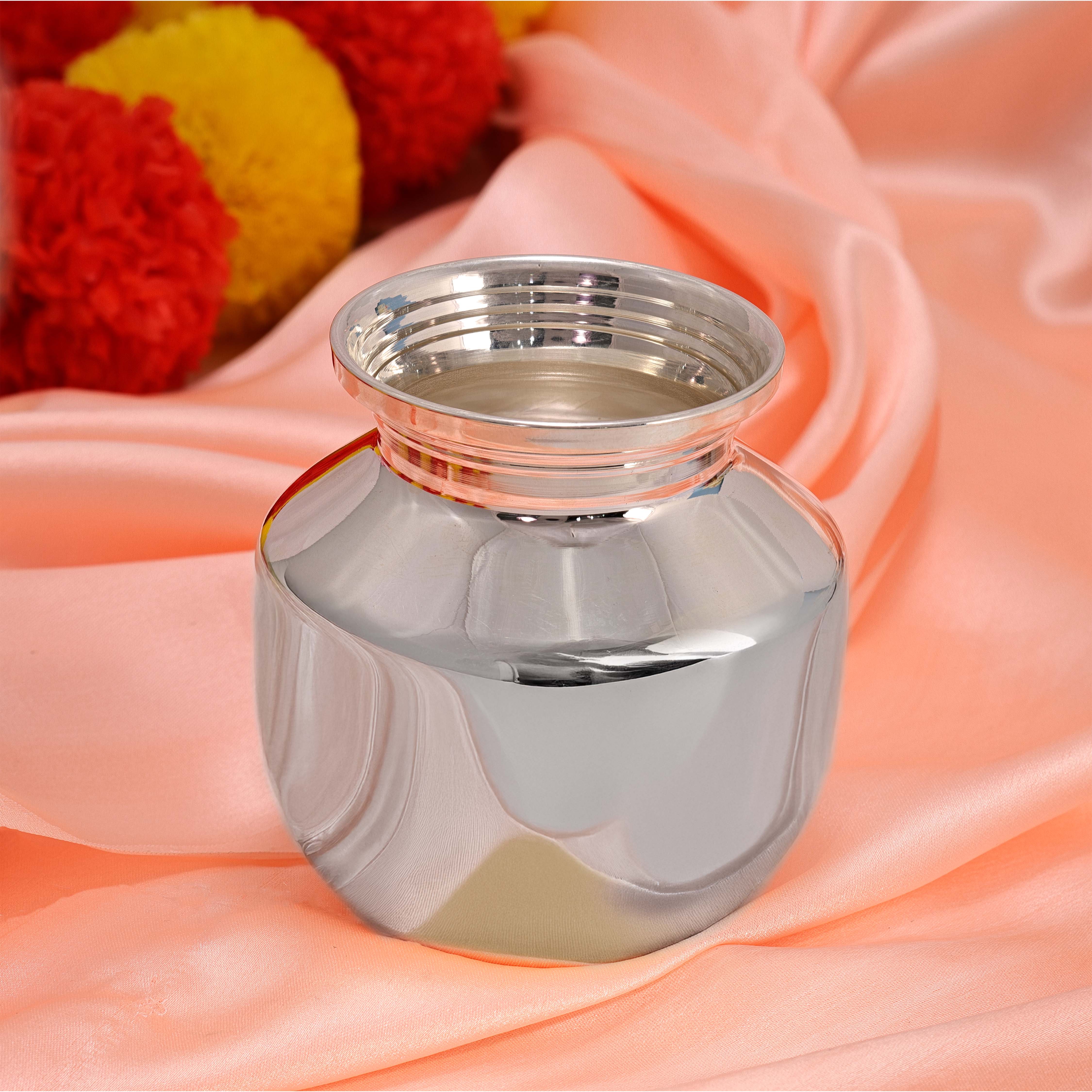 Buy Plain Silver Sombu | GRT Jewellers