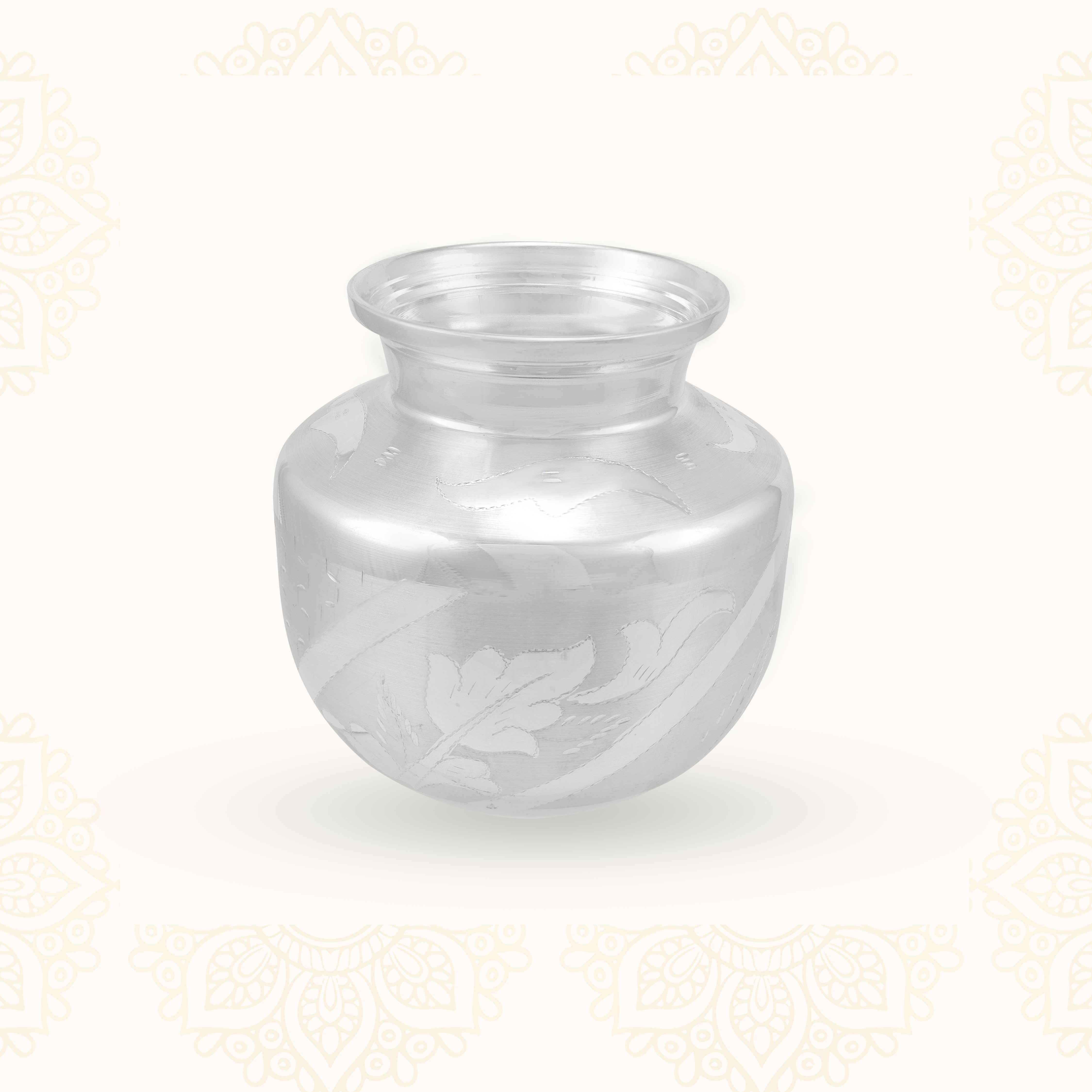 Buy Classic Silver Sombu with Floral and Leaf | GRT Jewellers