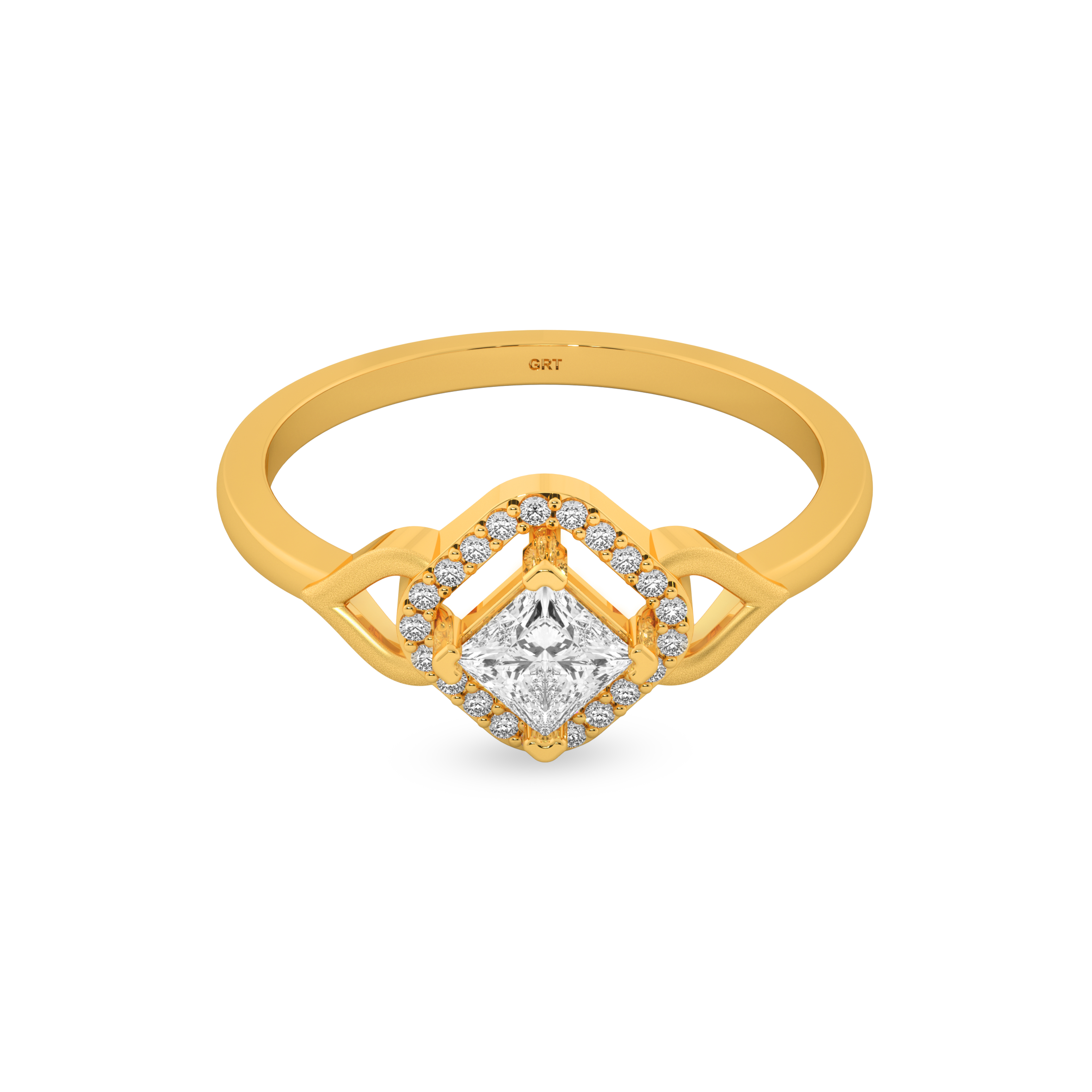 Buy Magnificent Circular Gold Ring |GRT Jewellers