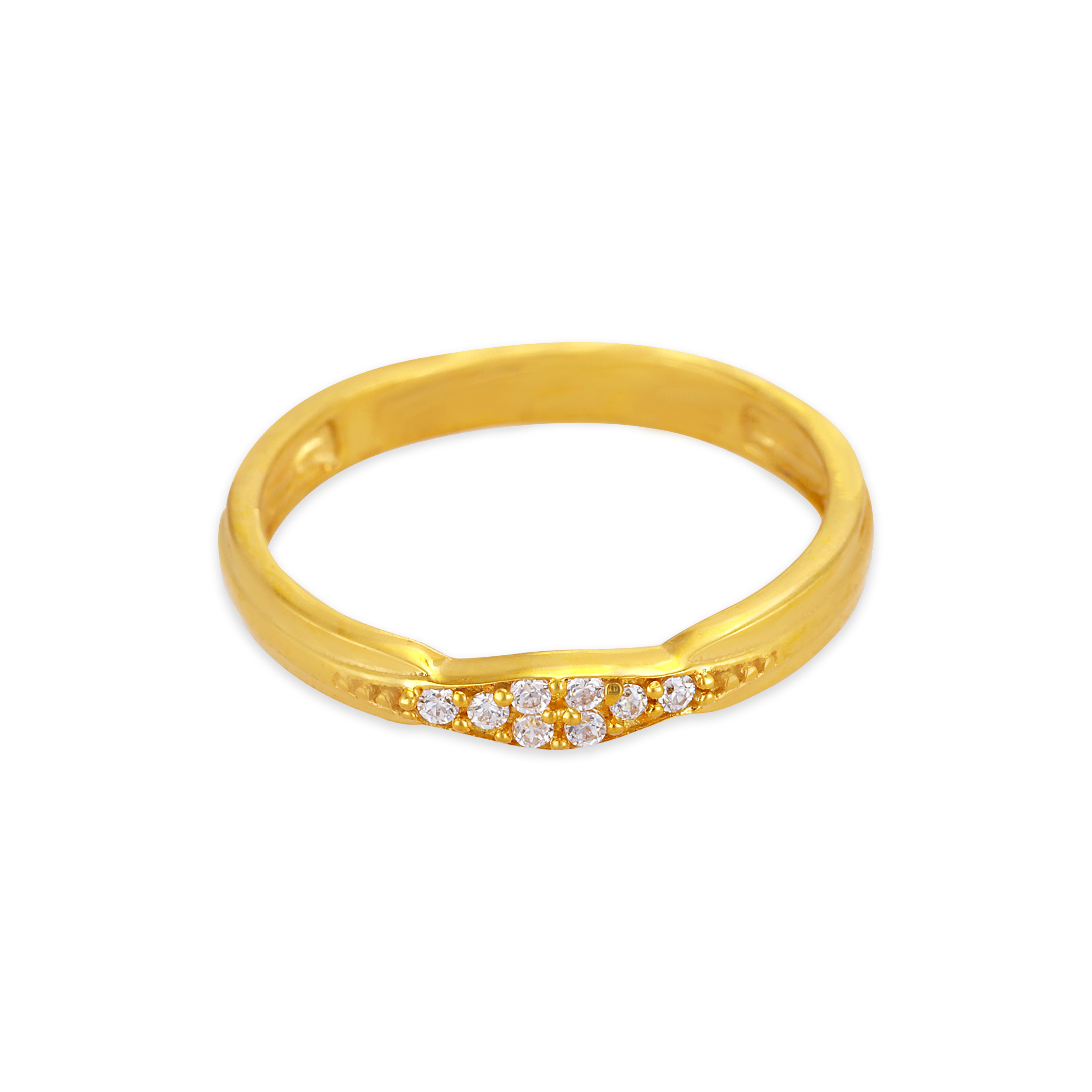 Buy Trendy Sleek Gold Ring,|GRT Jewellers