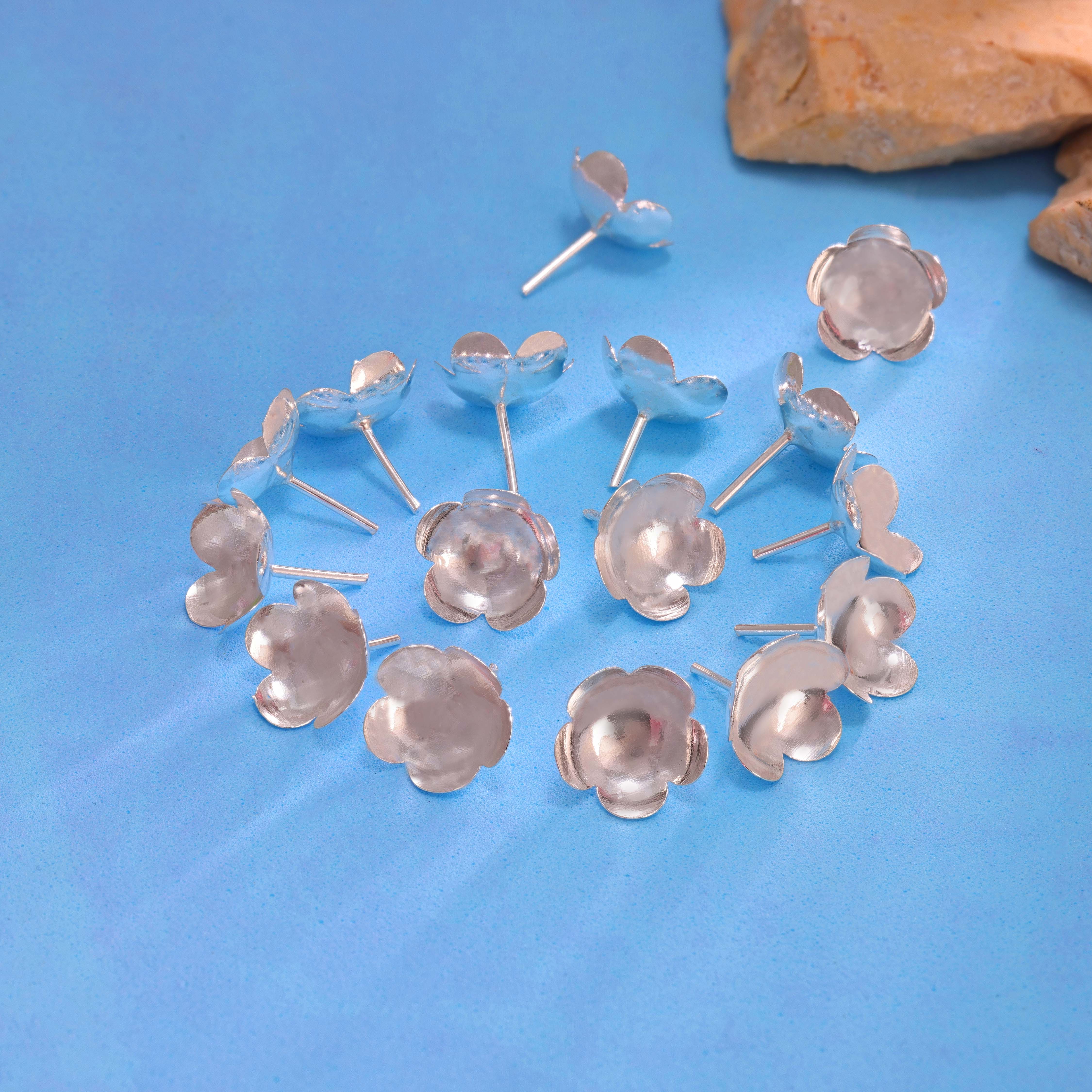Buy Sacred Bloom Flowers in Silver | GRT Jewellers