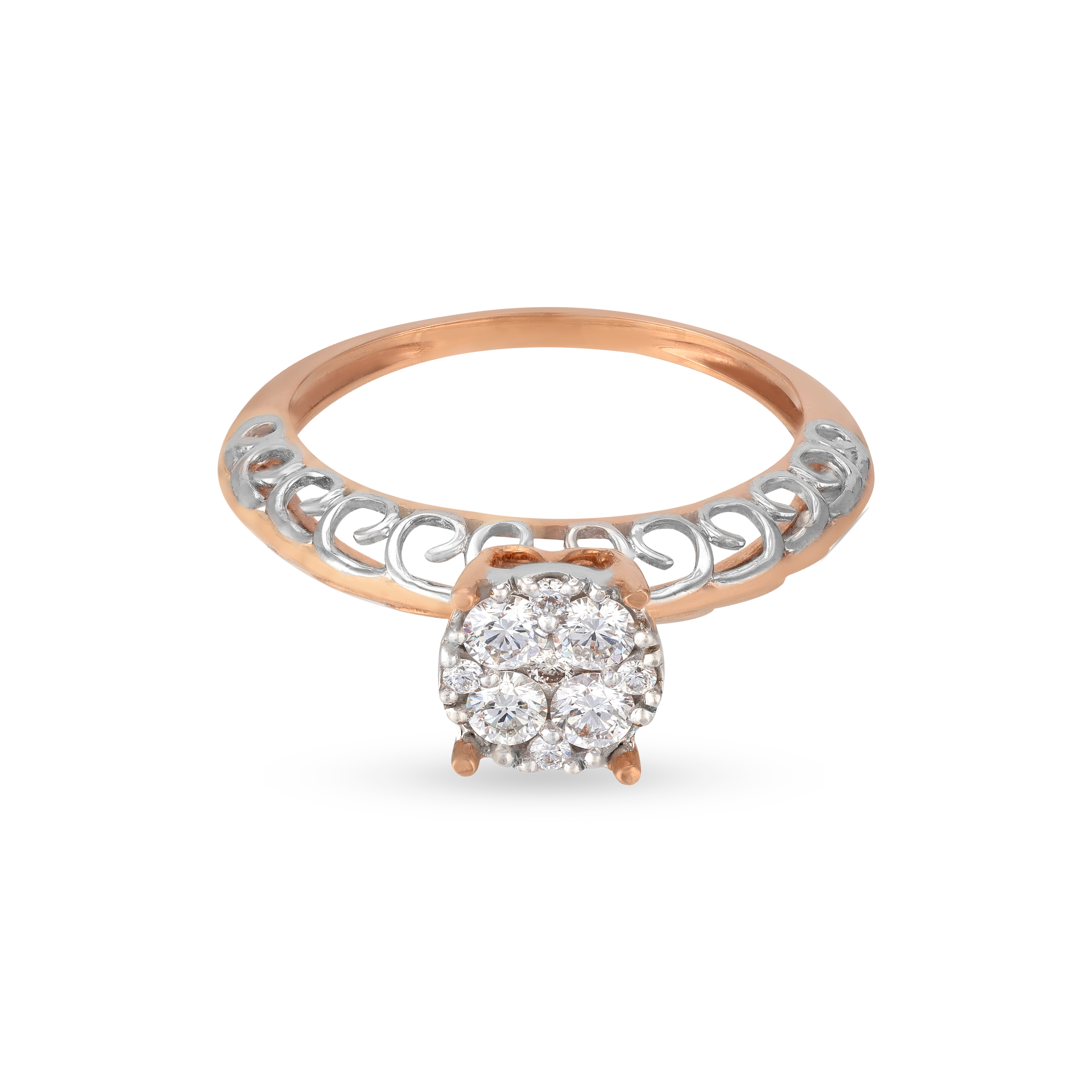 Buy Fantastic Intricate Handcrafted Diamond Rings |GRT Jewellers