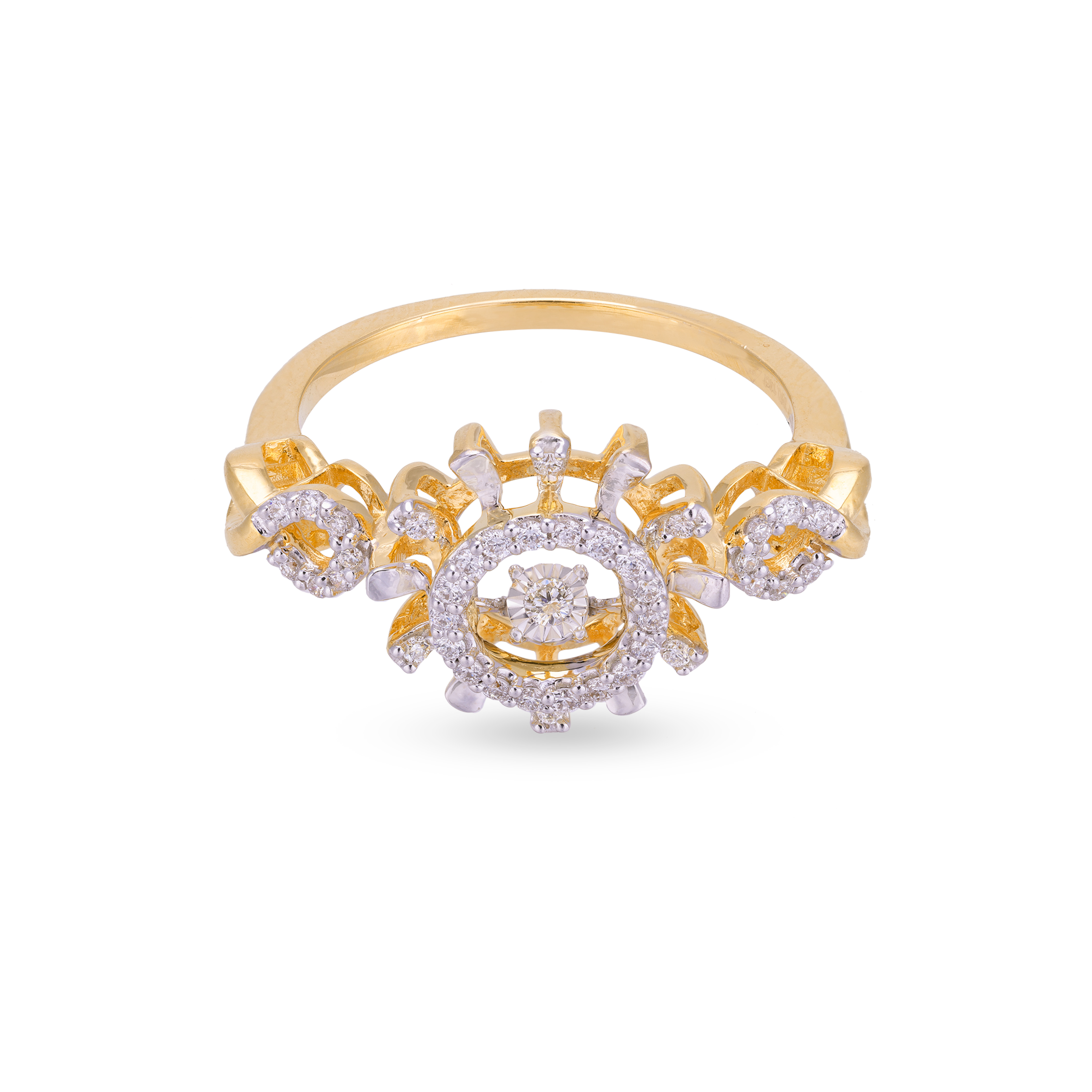 Buy Gleaming Lovely Diamond Rings |GRT Jewellers