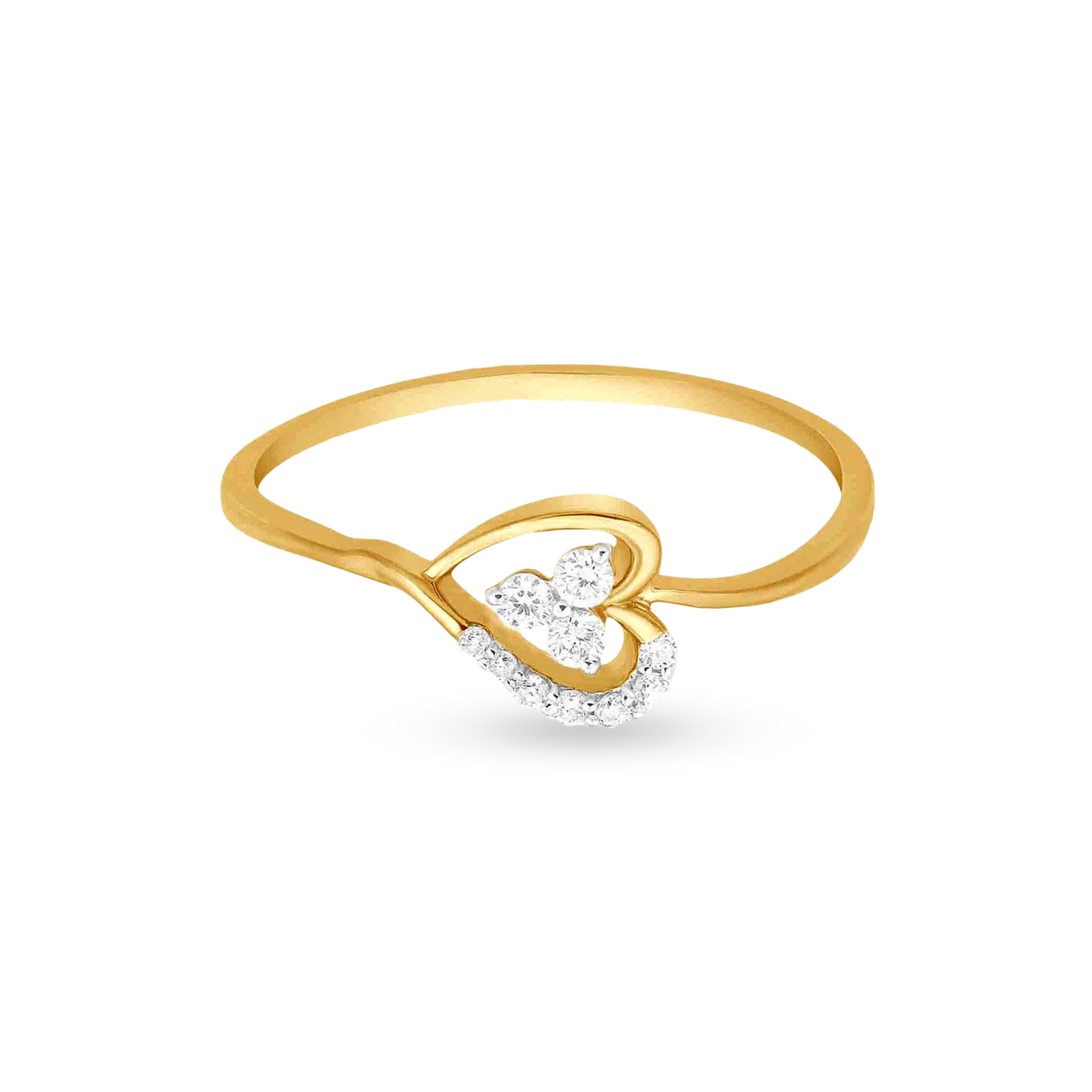 Buy Awesome Heartine Design Diamond Ring |GRT Jewellers