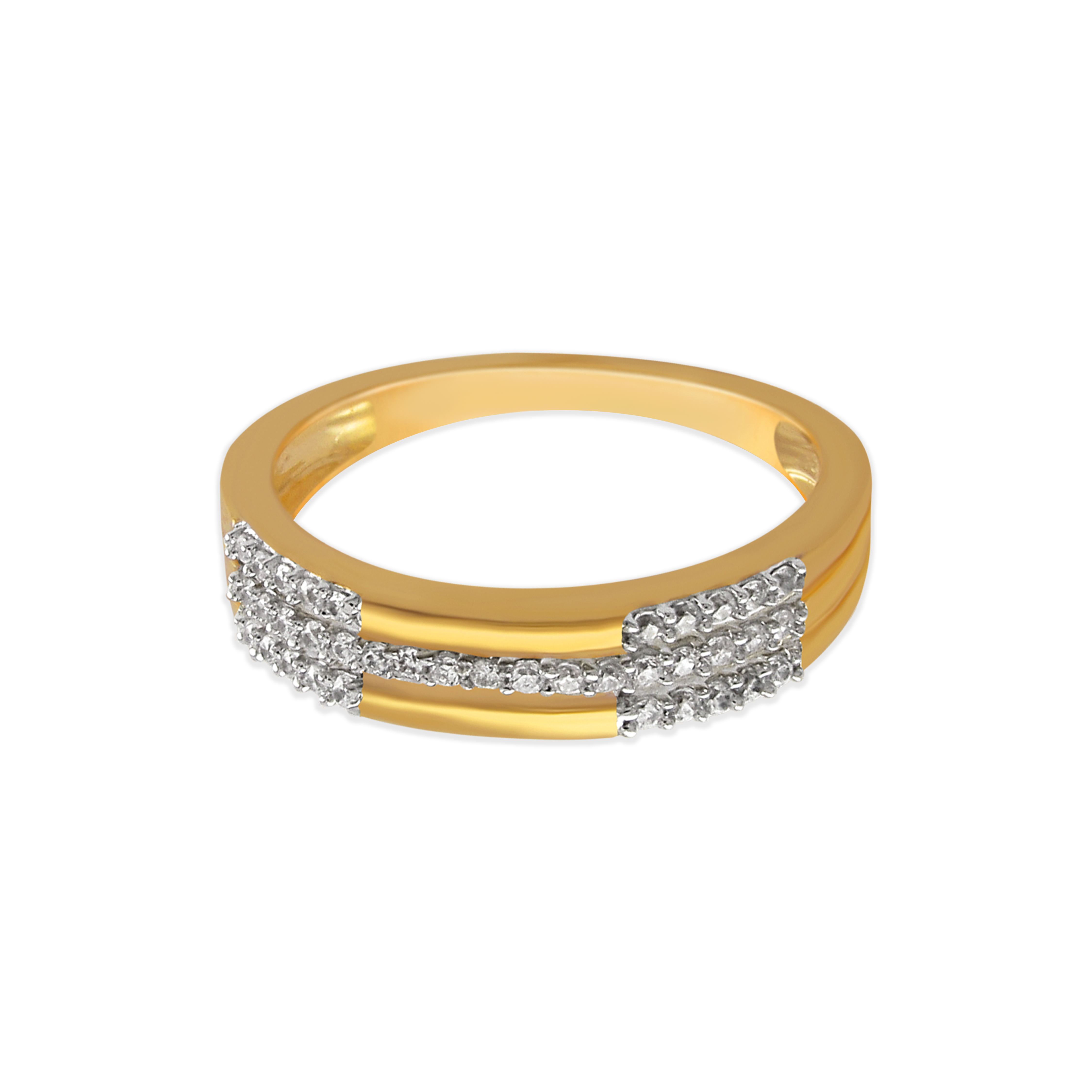 Buy Graceful Triple Layer Diamond Ring |GRT Jewellers