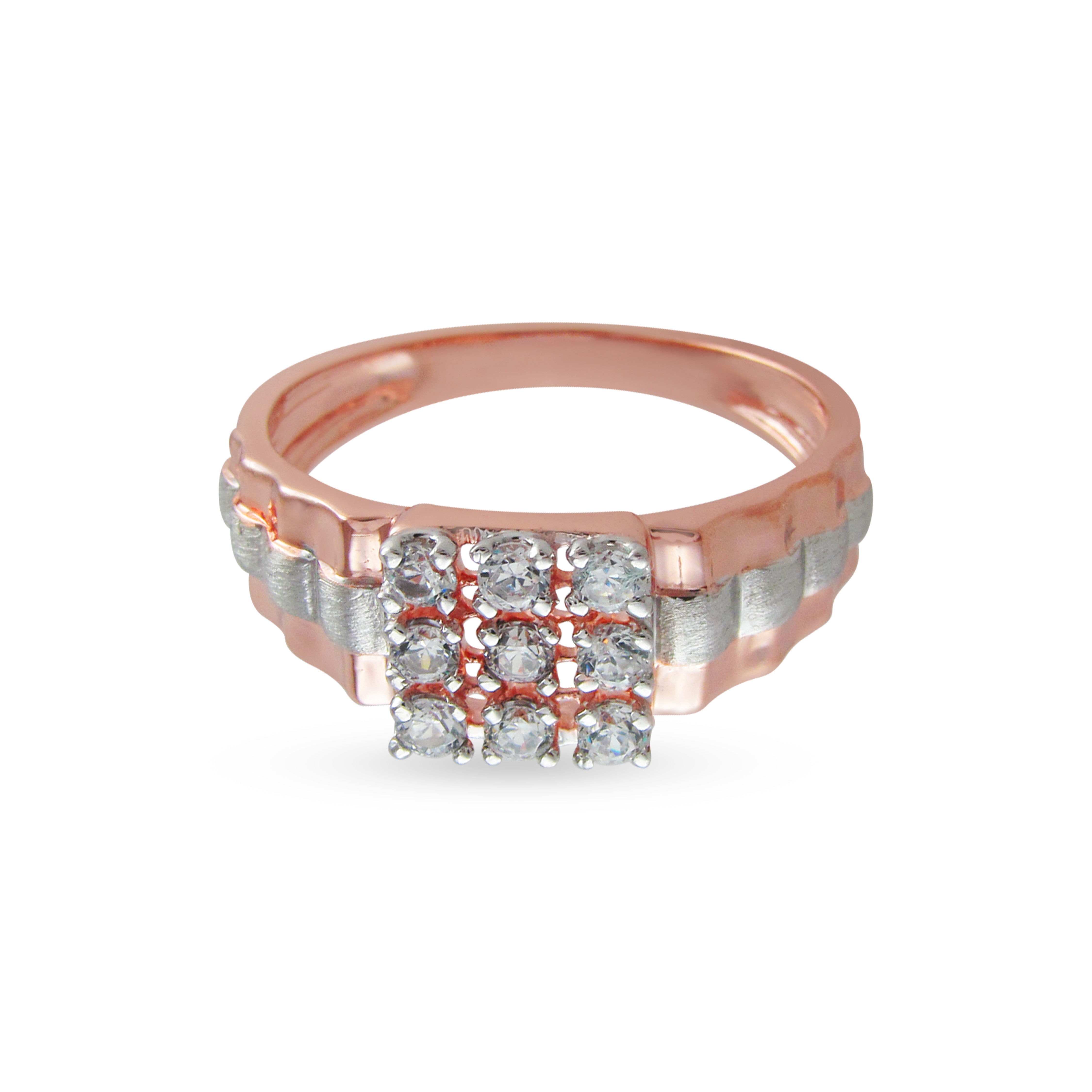 Buy Incredible Nine Stone Studded Diamond Rings |GRT Jewellers