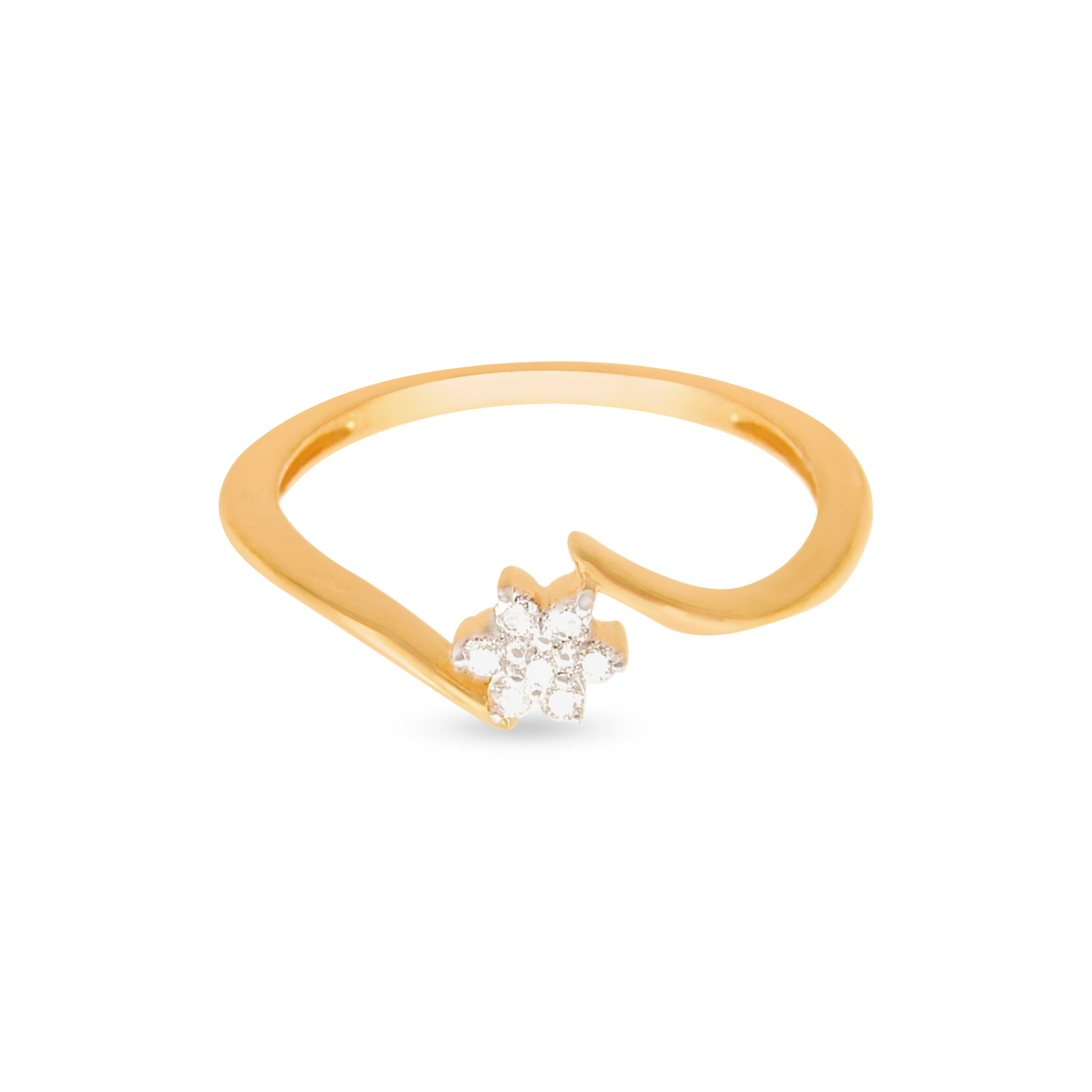 Buy Dainty Classic Floral Diamond Rings |GRT Jewellers