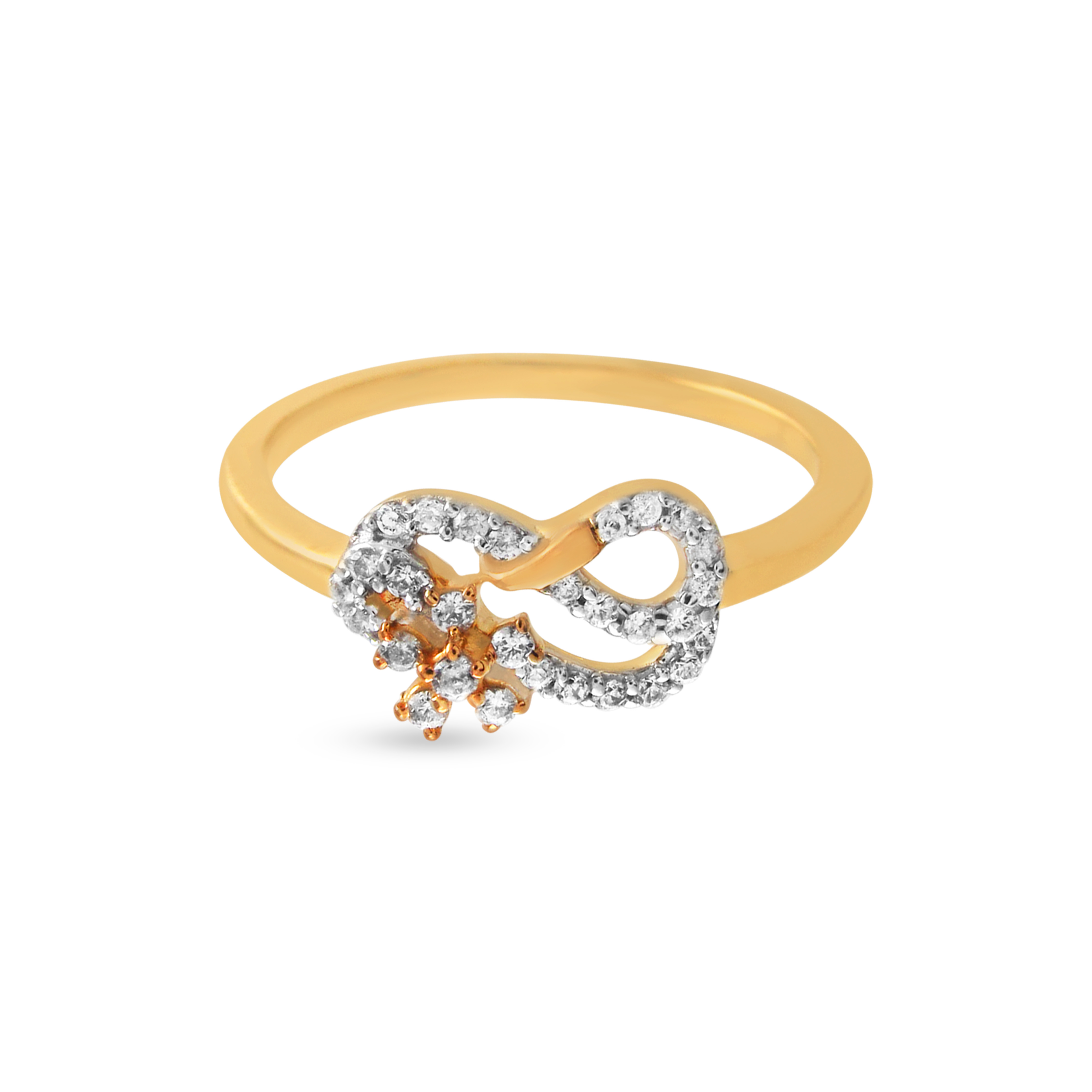 Buy Urbane Floral Diamond Rings |GRT Jewellers