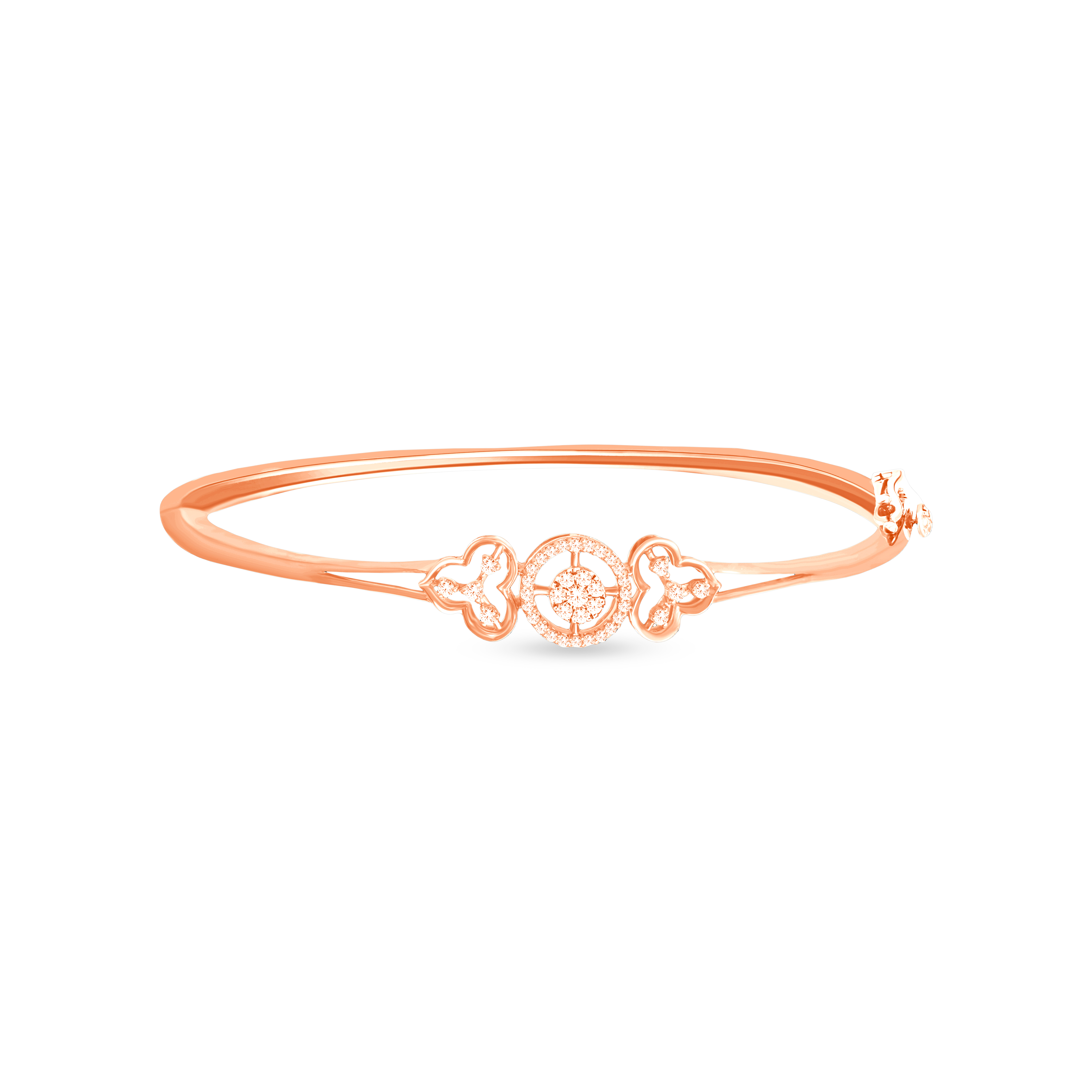 Radiant Circular Pattern Diamond Bracelet Customization 736A002007-1