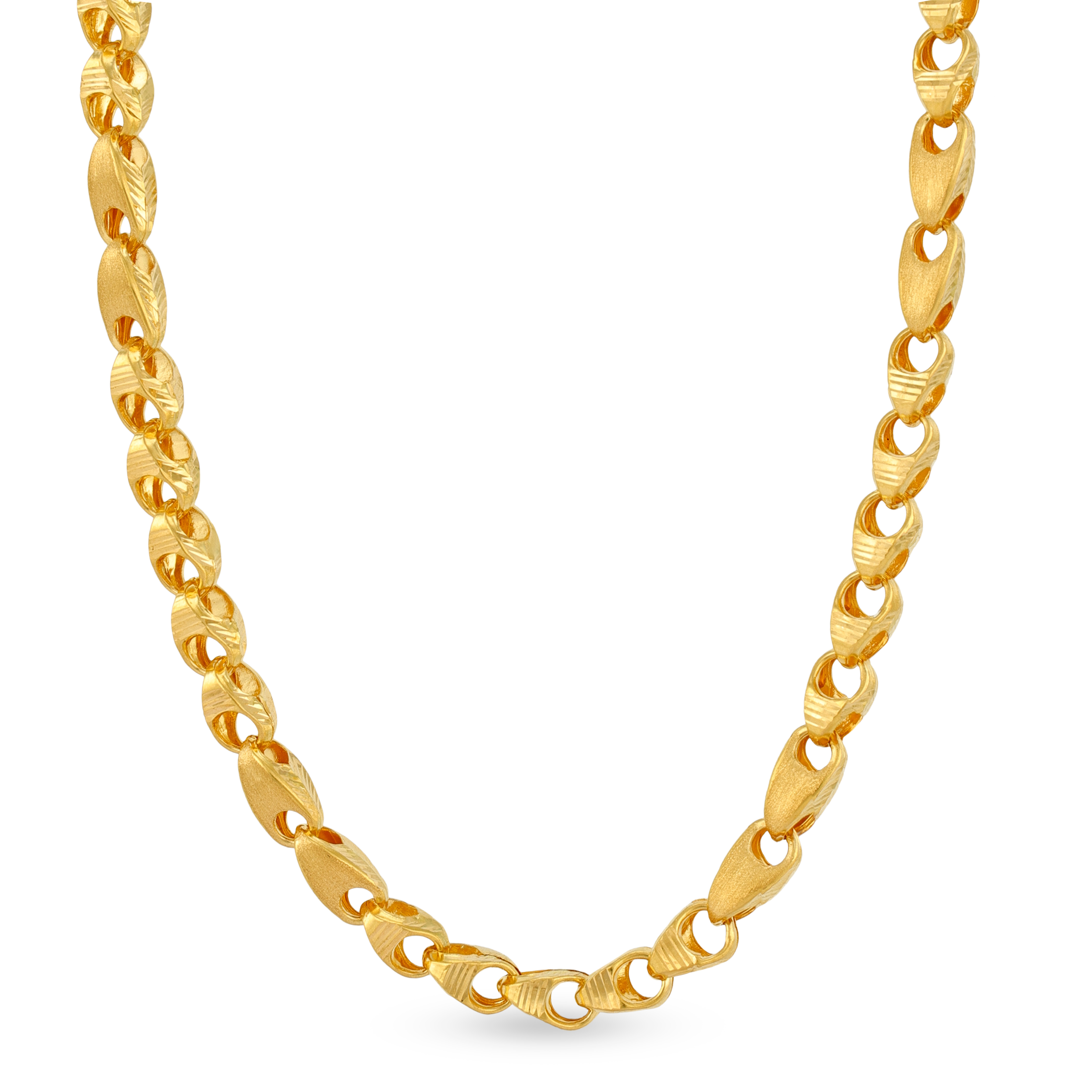 Buy Prefect Sleek Gold Chain | Elegant Gold Chain Designs | GRT Jewels
