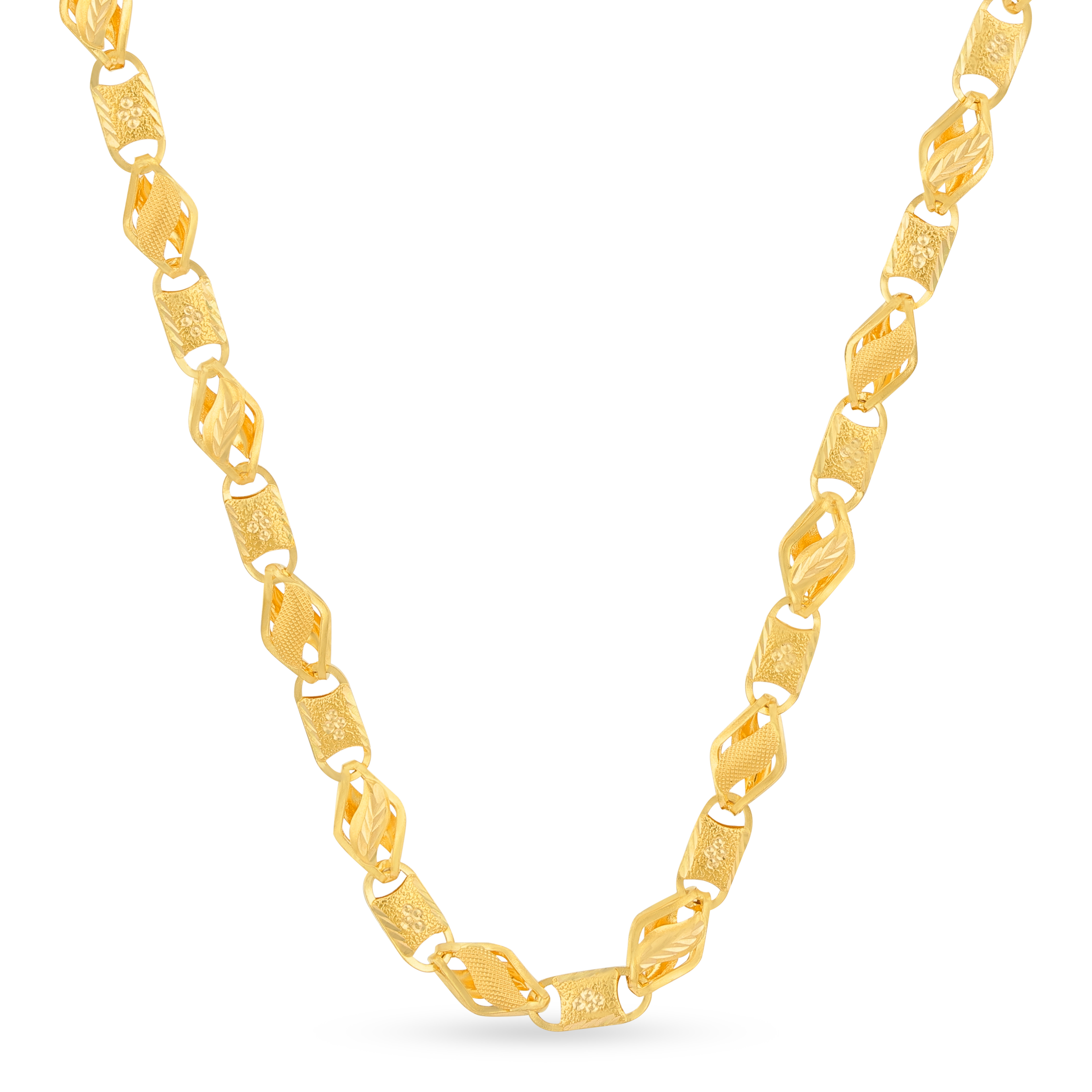 Buy Stylish Connected Gold Chain |GRT Jewellers