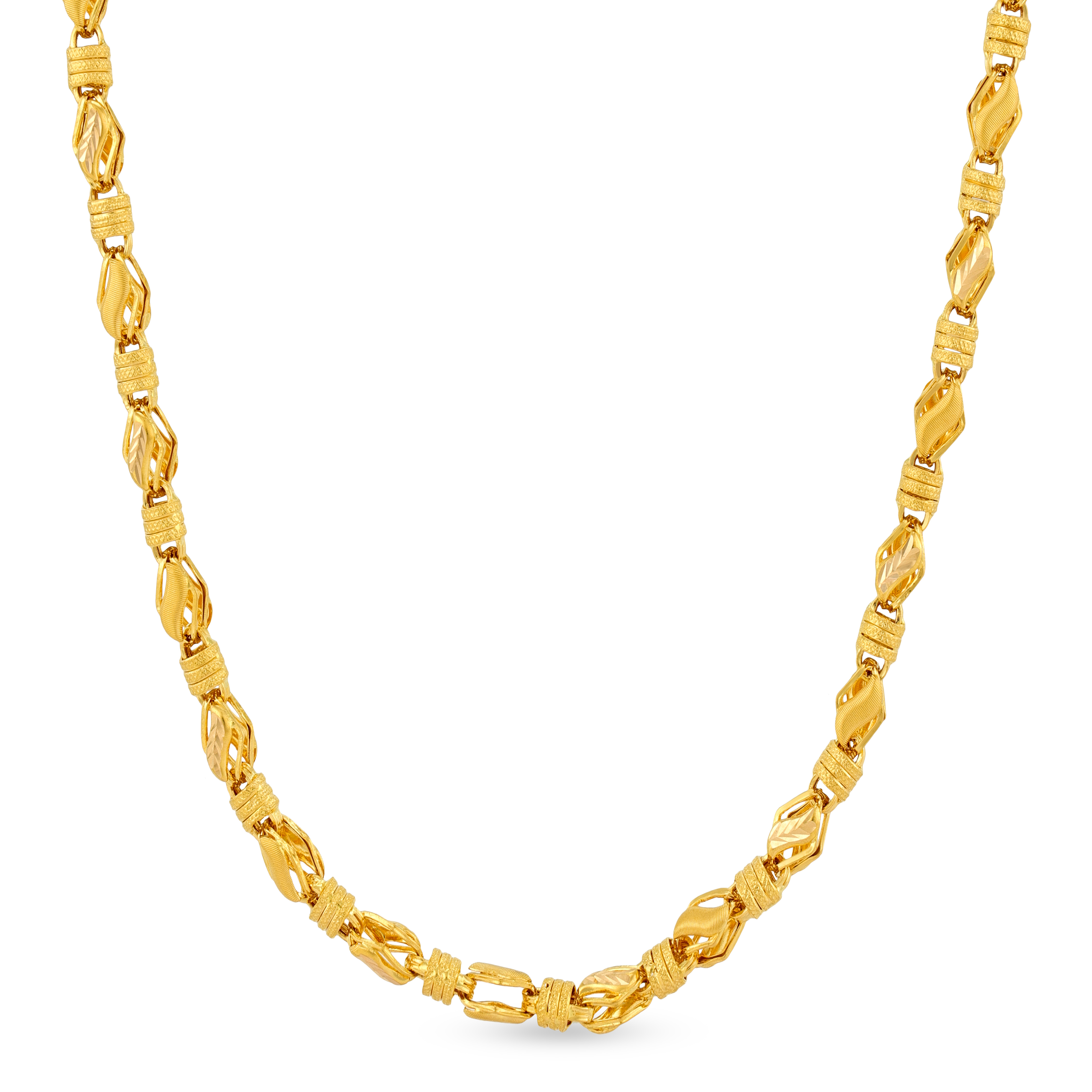 Buy Ravishing Connected Link Gold Chain Online | Exquisite Gold Chains ...