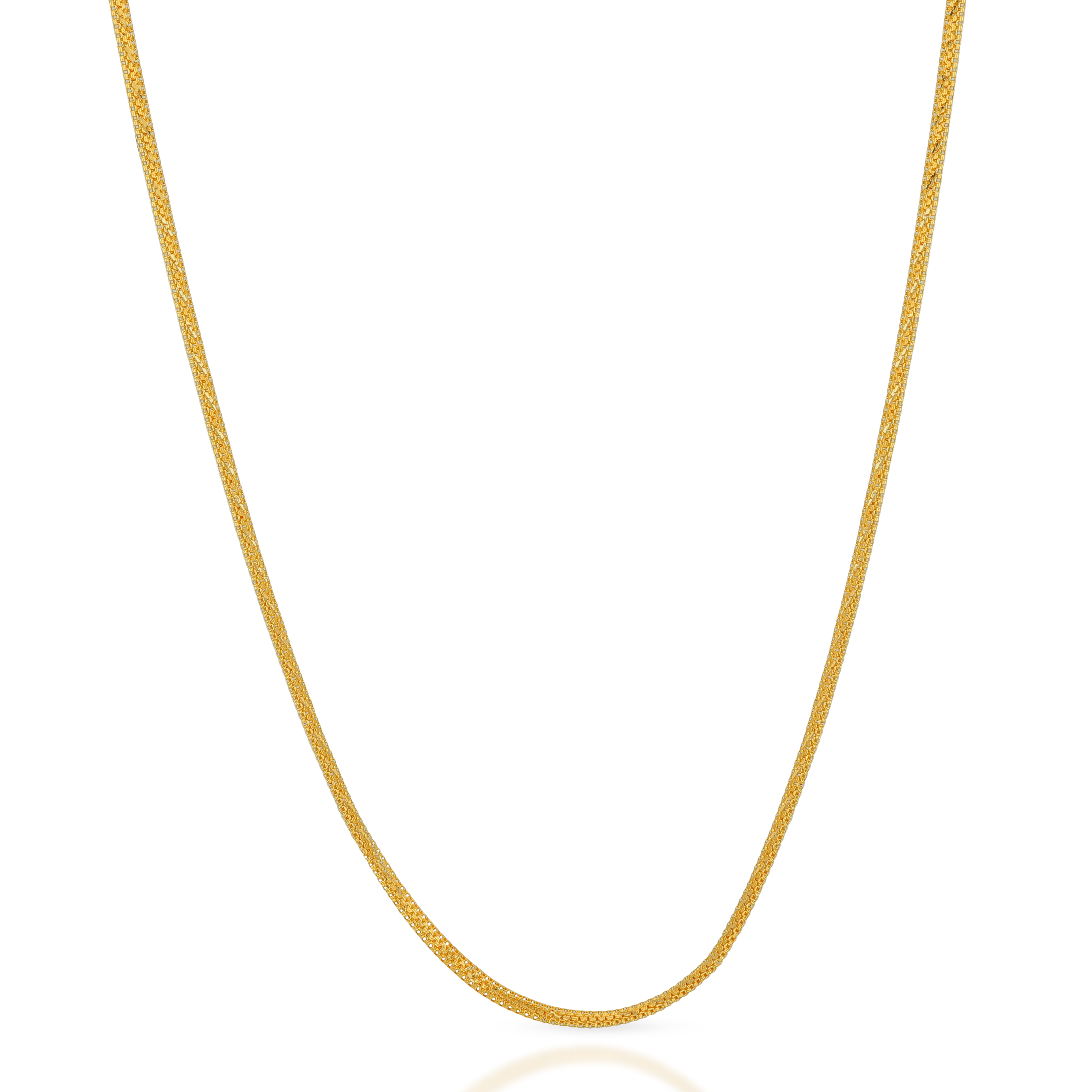 Buy Magnificent Stepcut Design Gold Chain |GRT Jewellers
