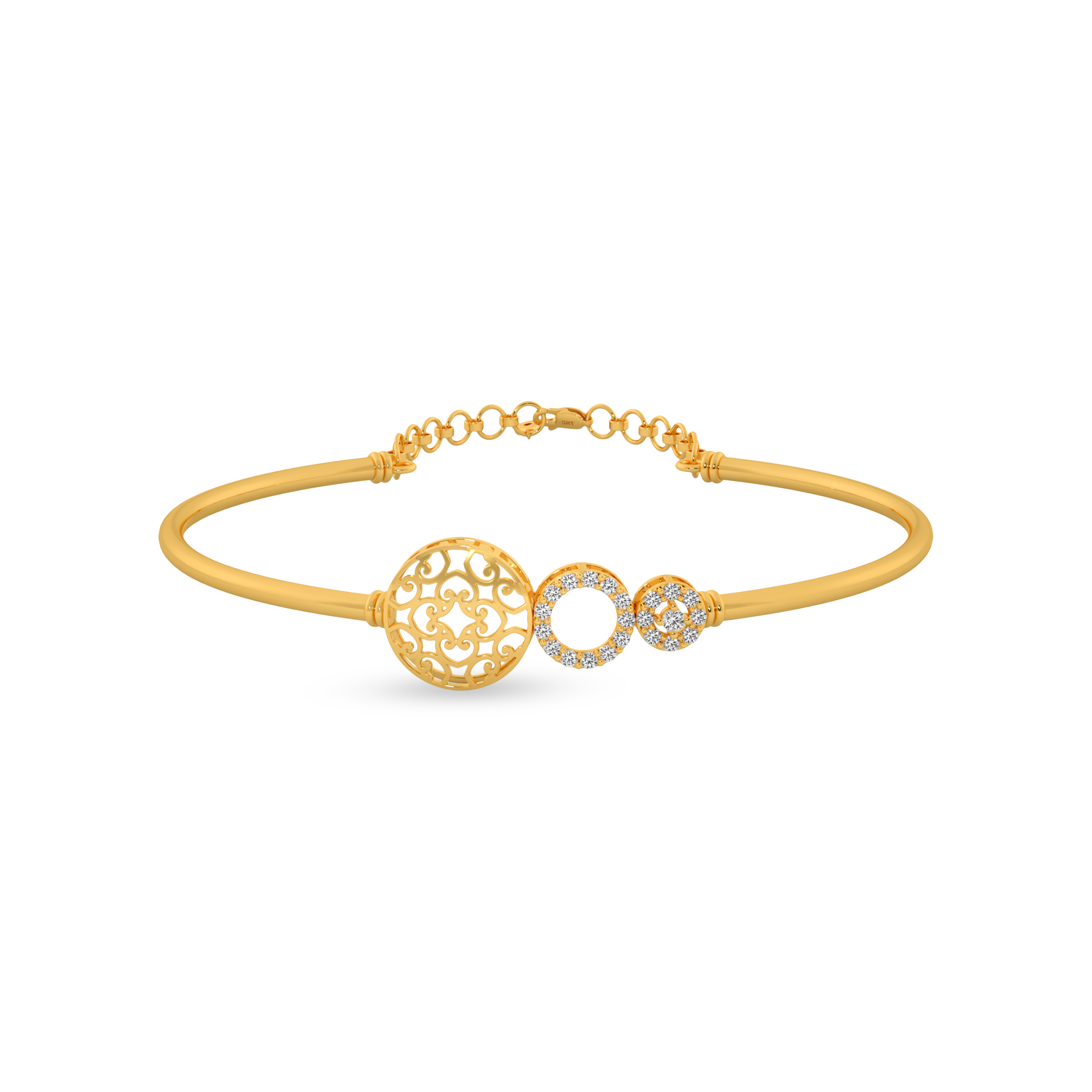 Buy Trendy Unique Gold Bracelets | GRT Jewellers