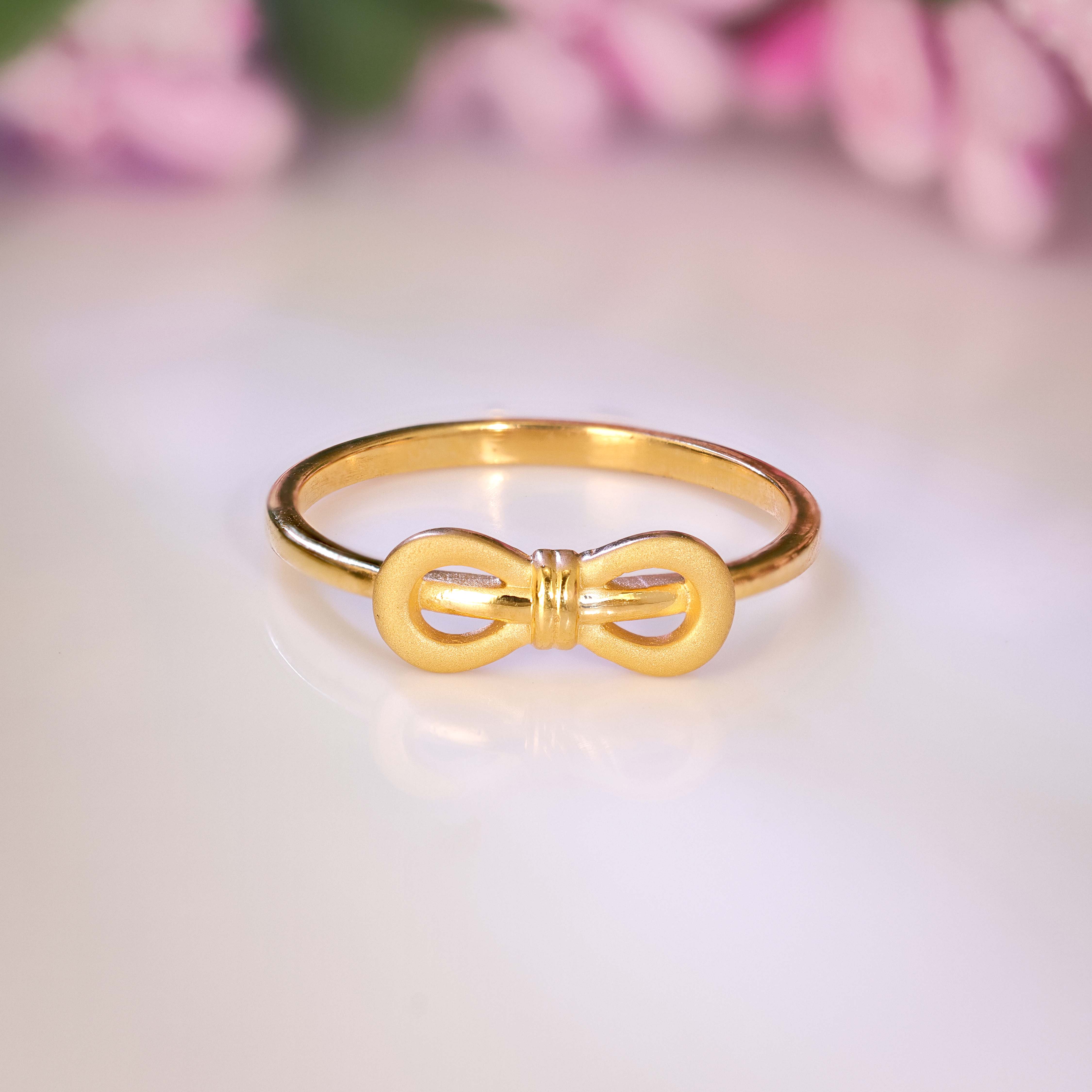 Buy Iconic Infinity Symbol Gold Ring | GRT Jewellers