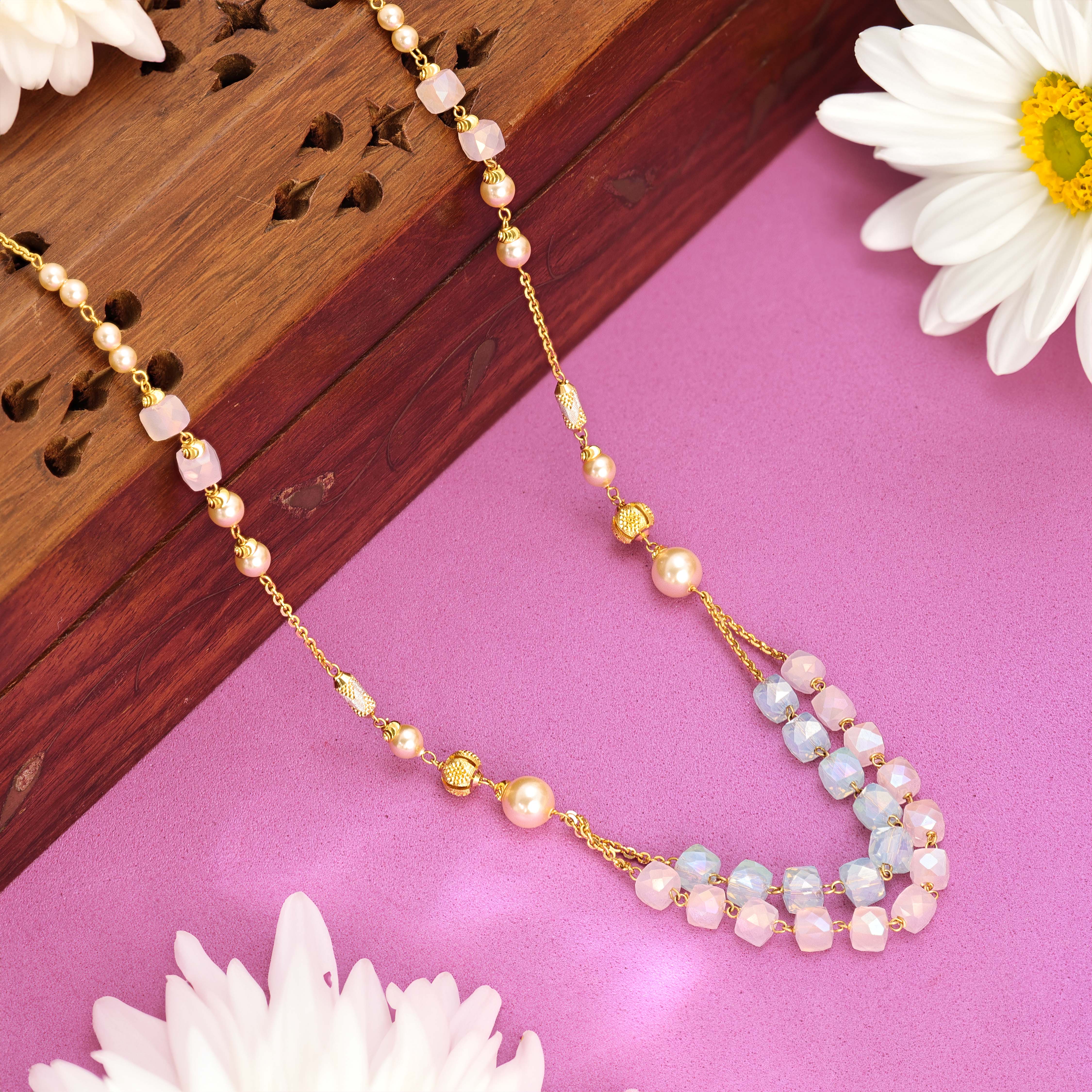 Pastel Harmony Gold Chain