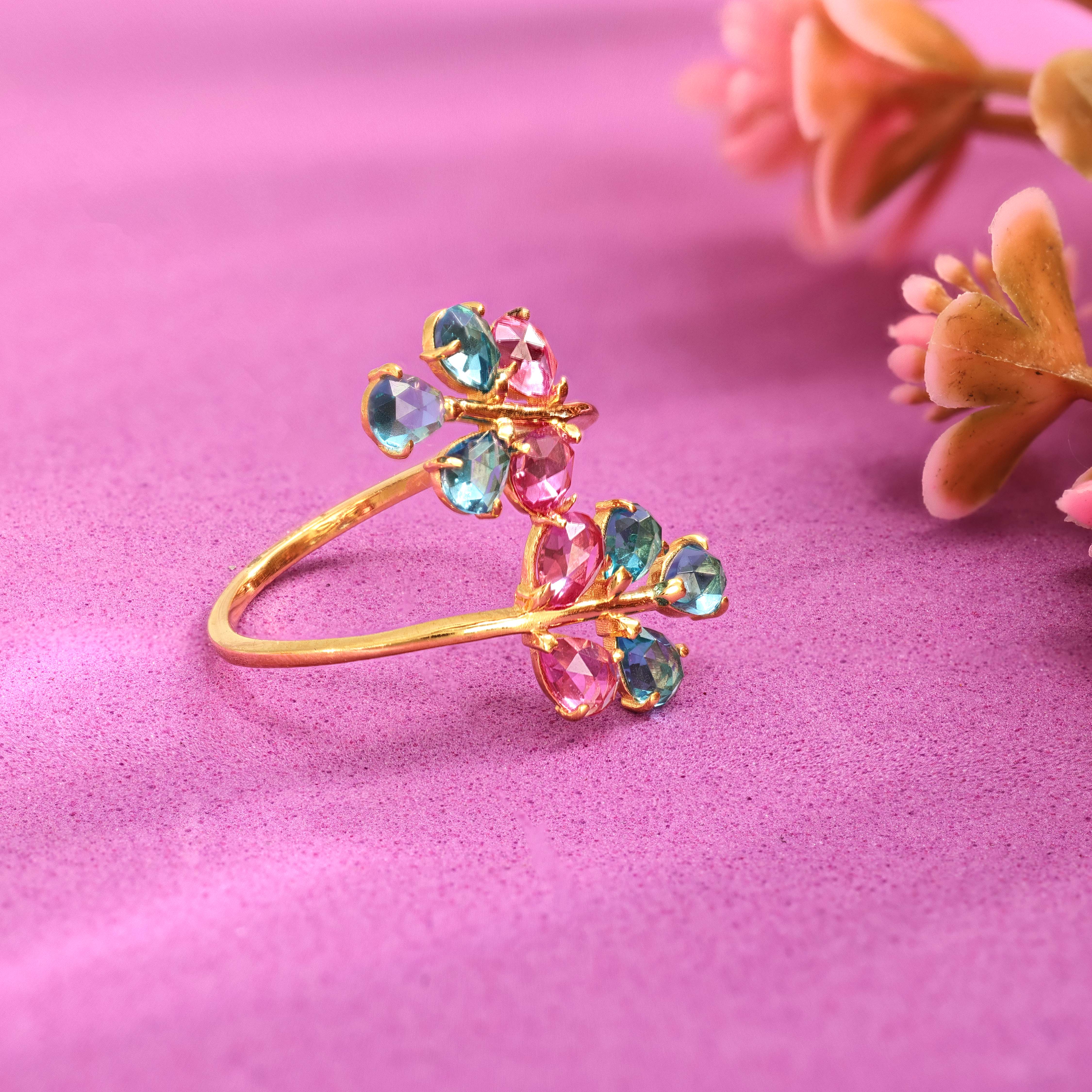 Blooming Grace Gold Ring