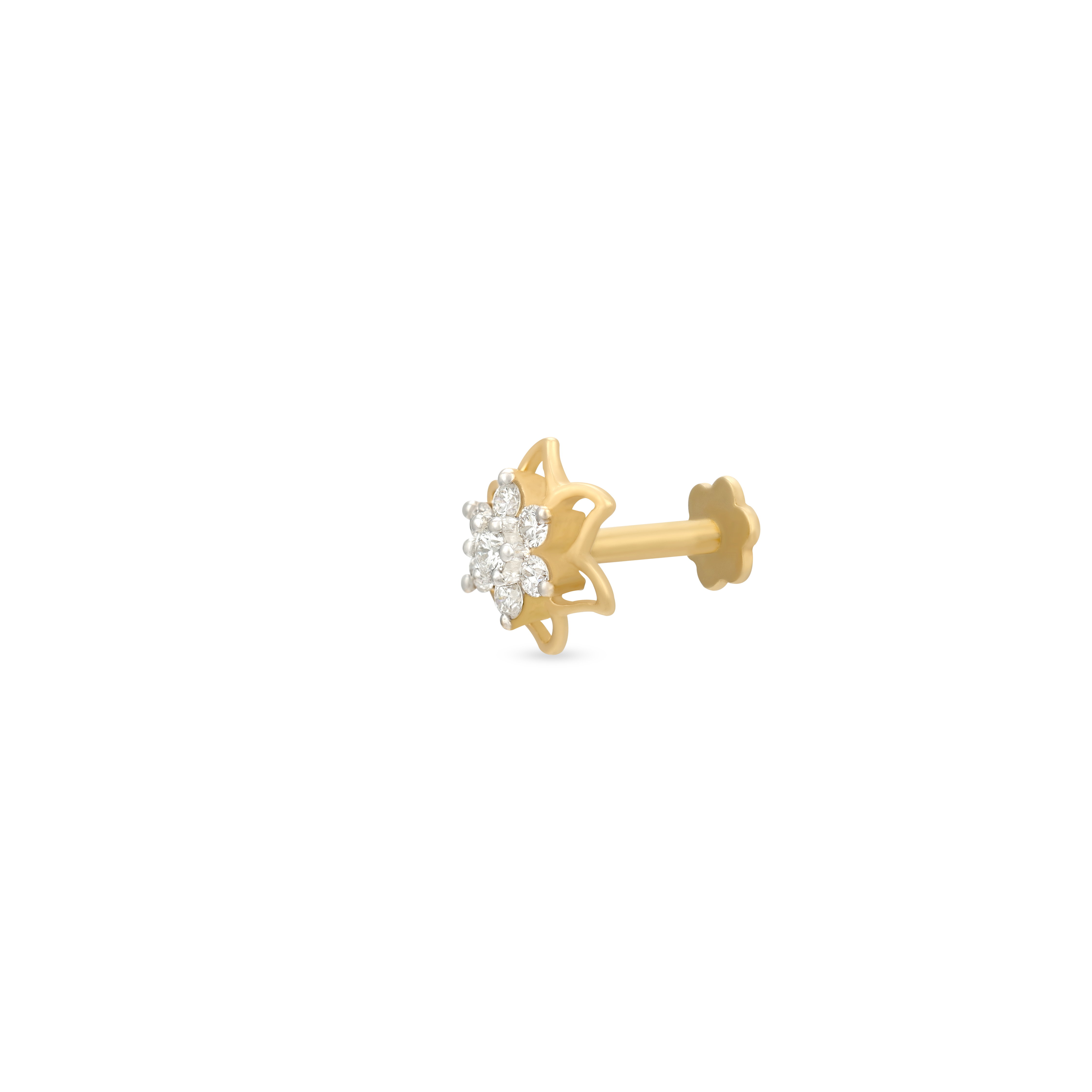 Buy Starry Petals Diamond Nosepin |GRT Jewellers