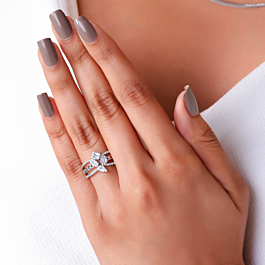 Buy Petite Triple Layered Adjustable Silver Ring |GRT Jewellers