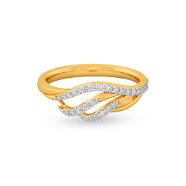 Bewitching Twirly Diamond Ring