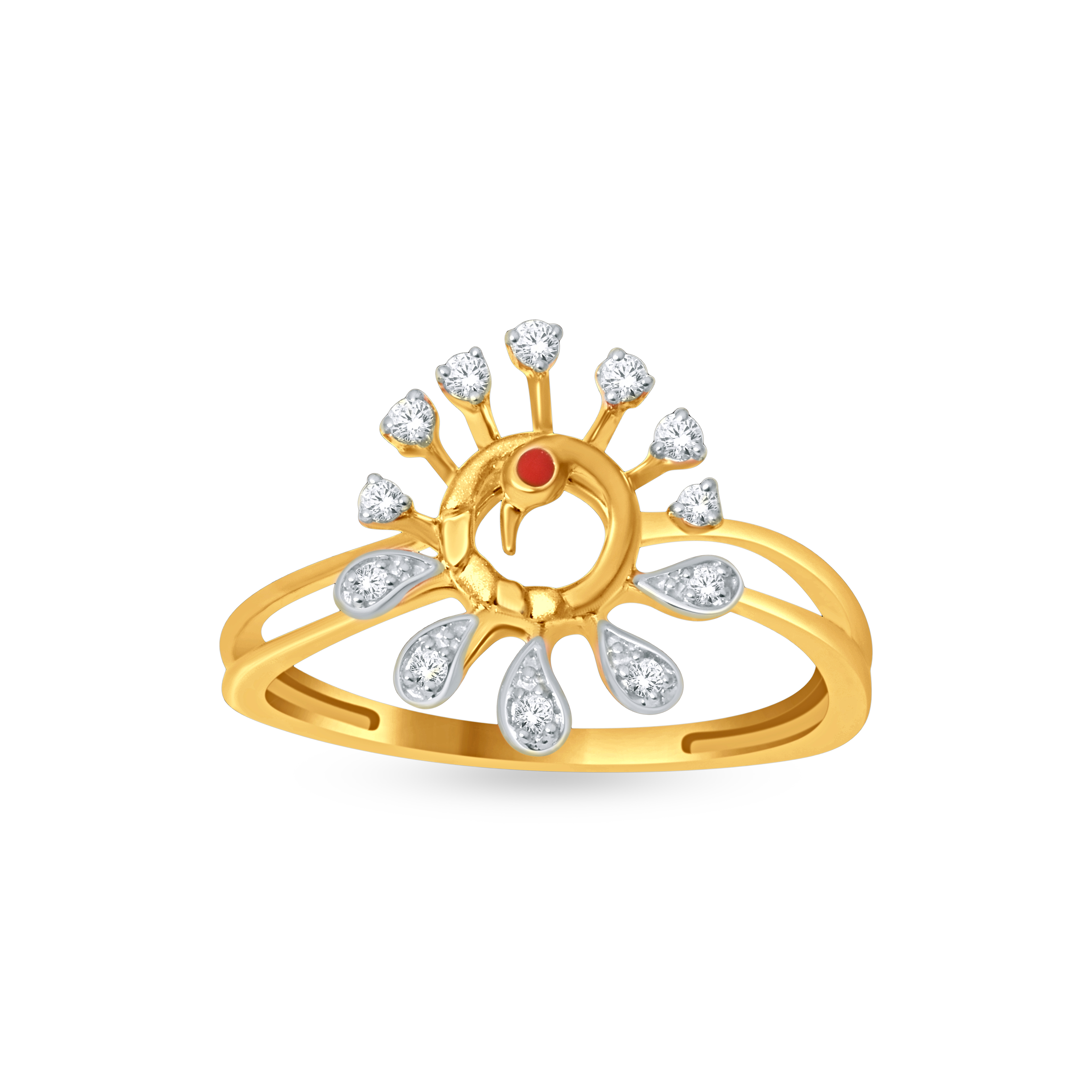 Adorable Mayuri Diamond Ring
