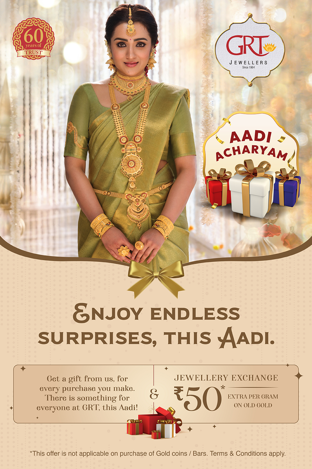 GRT Jewels |Ashada Aascharya